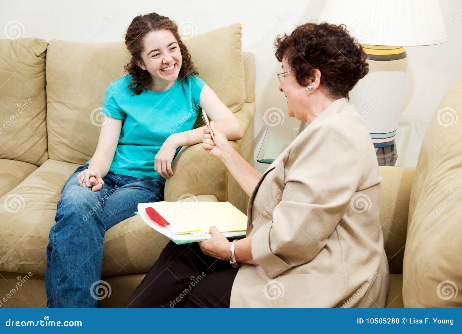 Successful Teen Interview stock photo. Image of addiction - 10505280