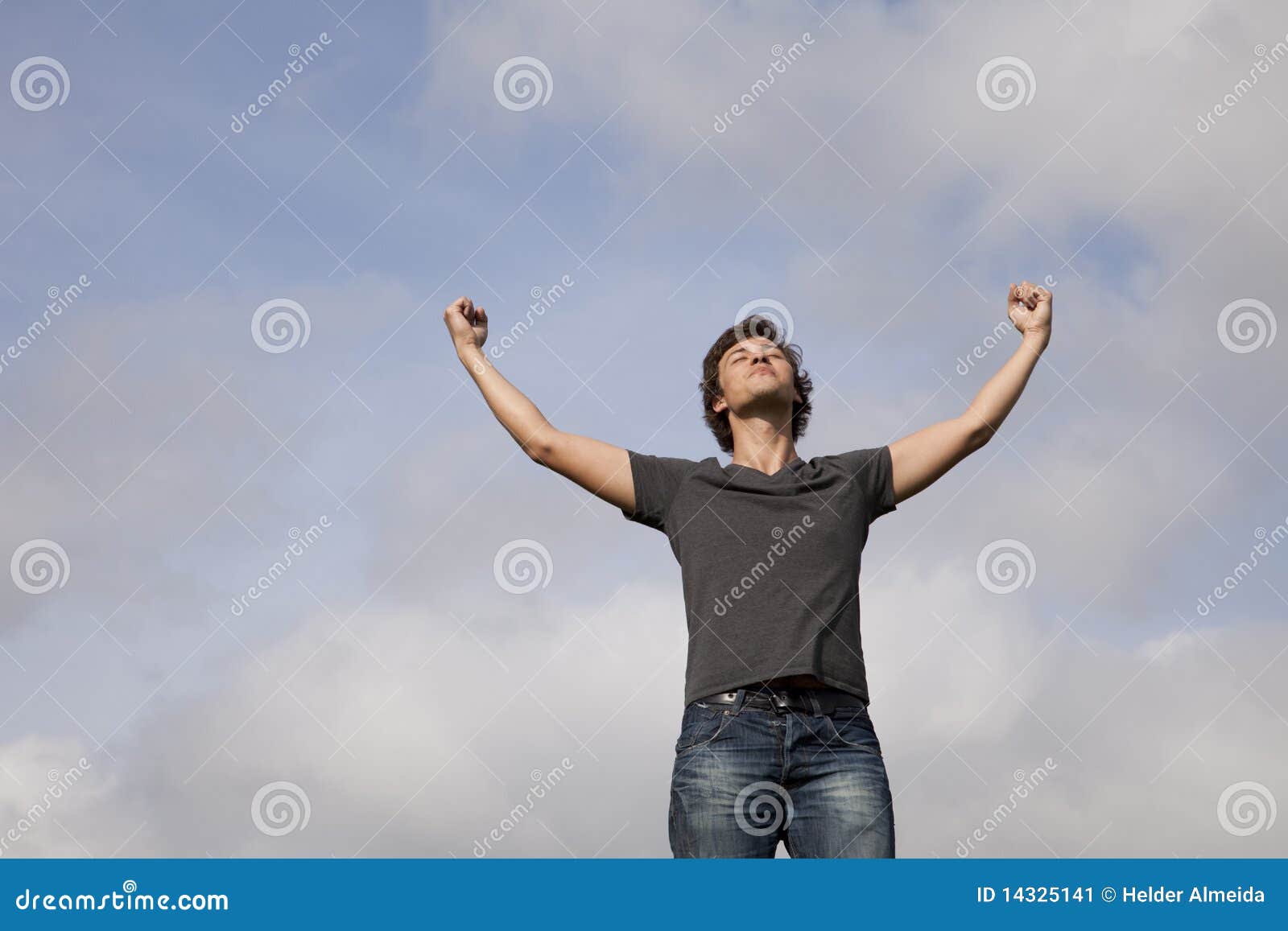 Successful teenager stock image. Image of joyful, person - 14325141