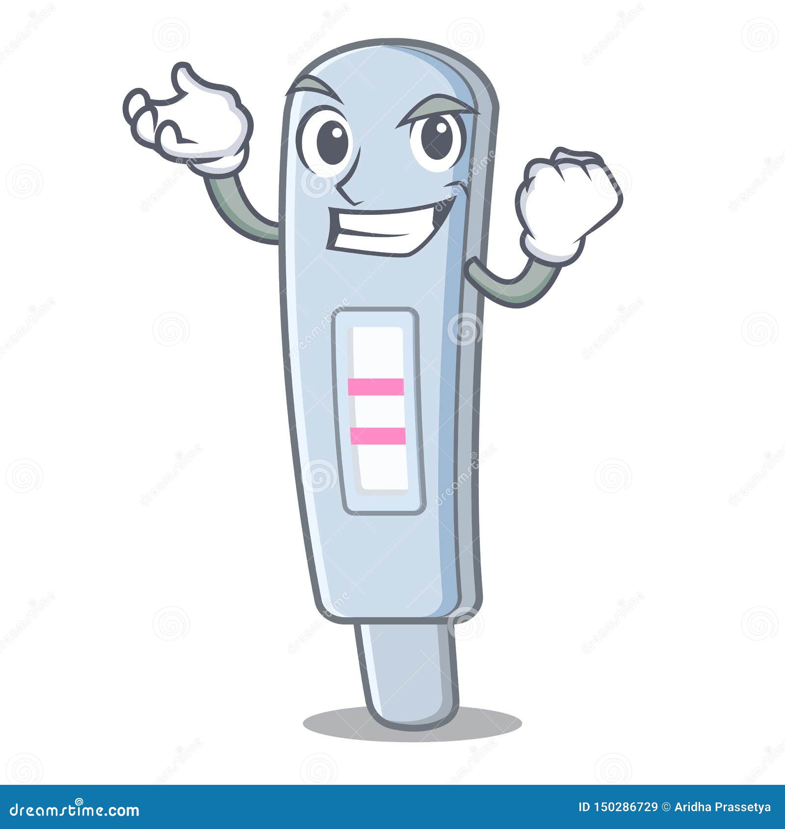 Successful Test Pack Isolated in the Cartoon Stock Vector ...