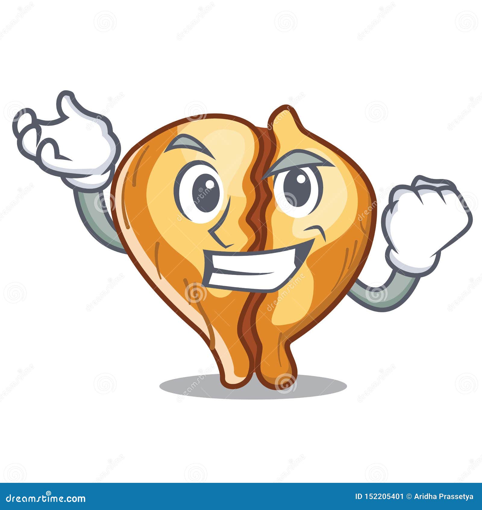 Successful Tortellini is Cooked in Cartoon Pan Stock Vector ...