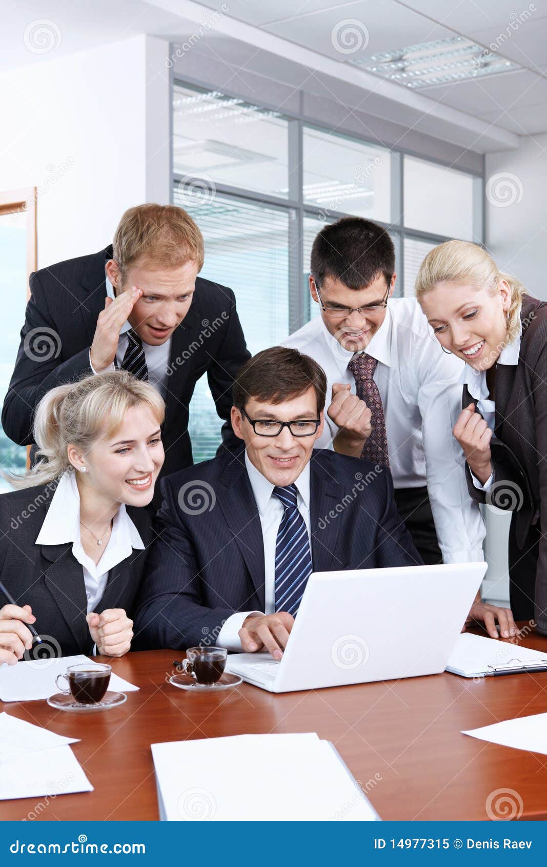 Successful transaction stock image. Image of group, mature - 14977315