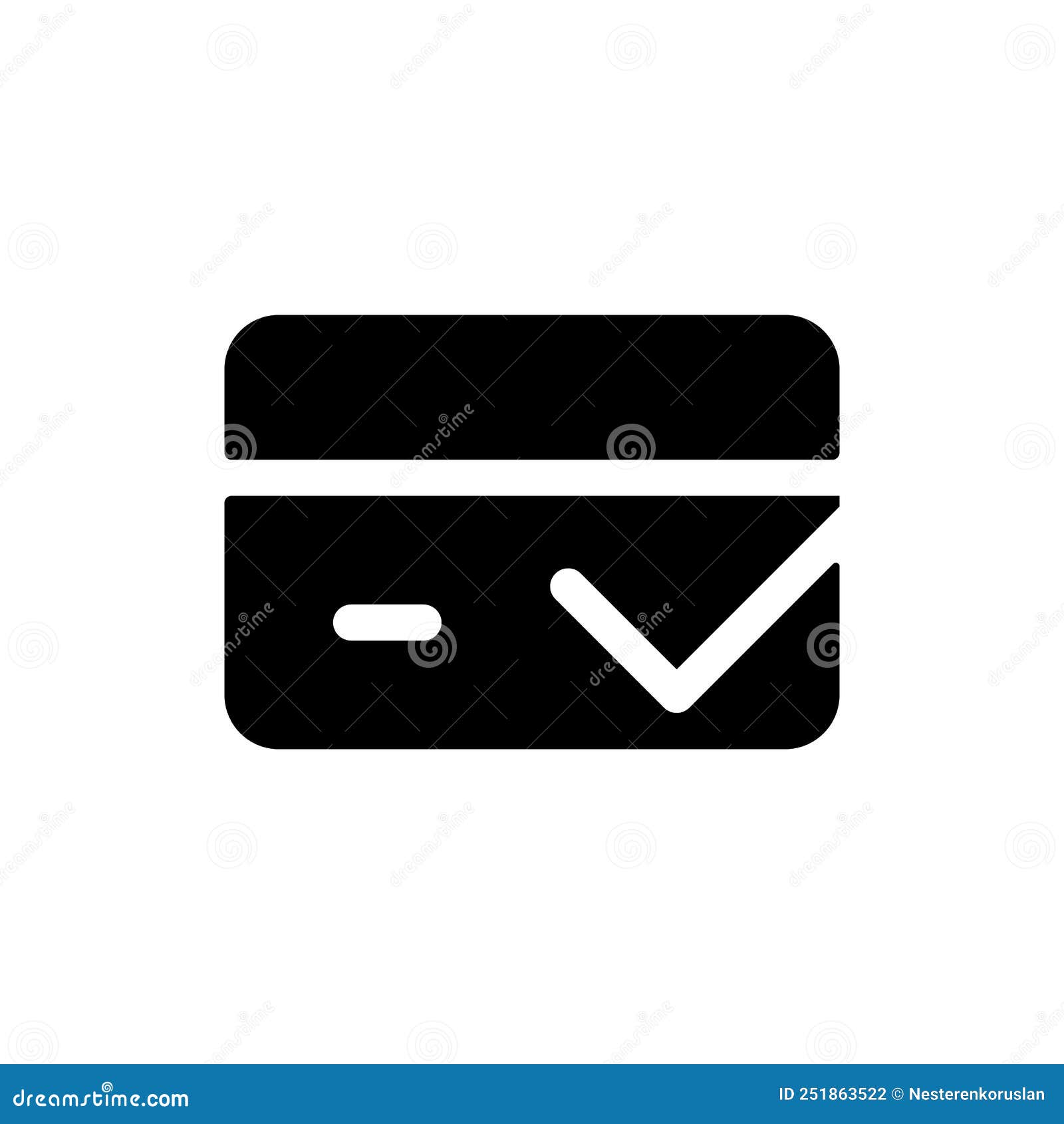 Successful Transaction Black Glyph Ui Icon Stock Vector - Illustration ...