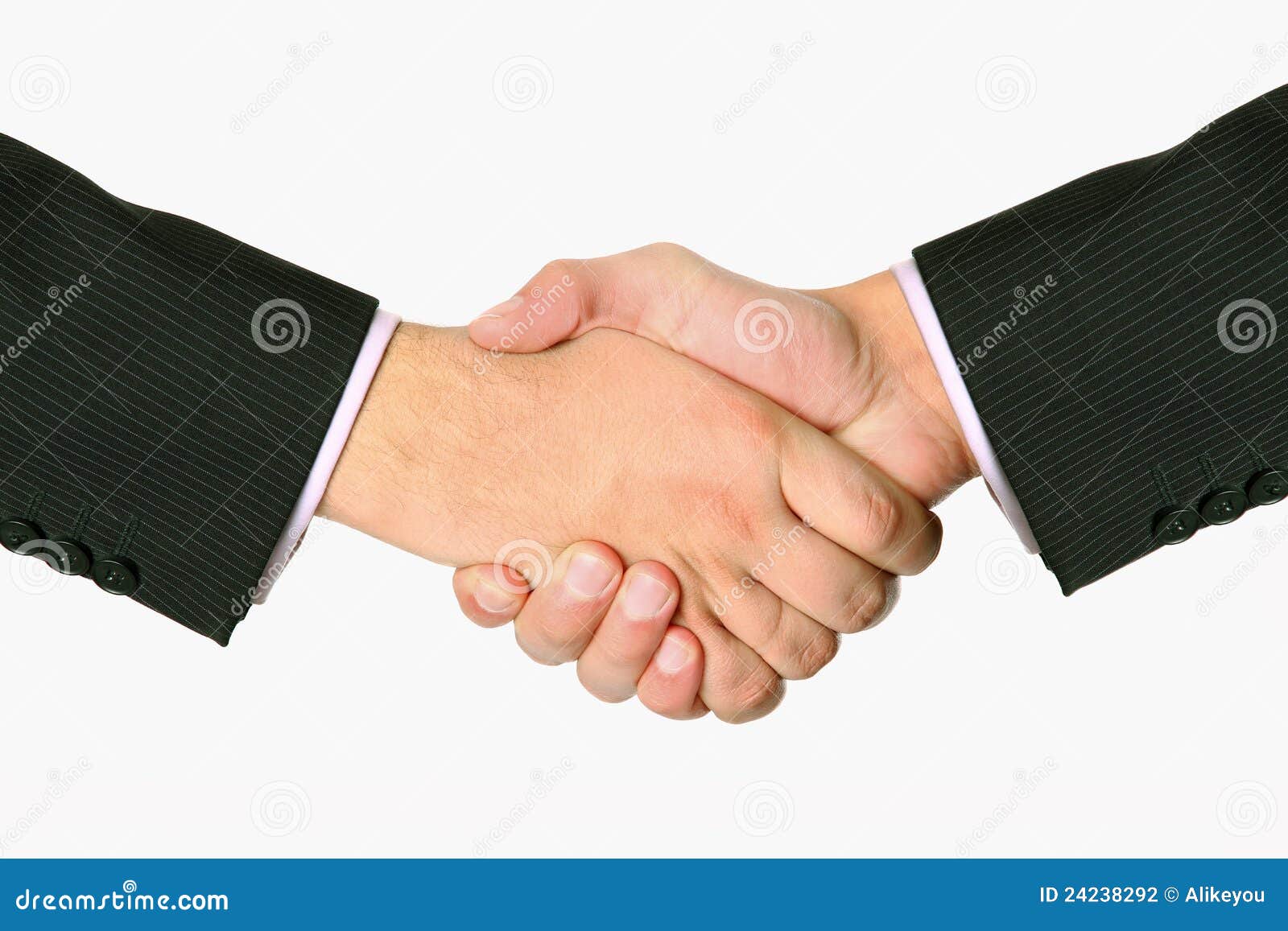 Successful Transaction Ended in a Handshake Stock Photo - Image of ...