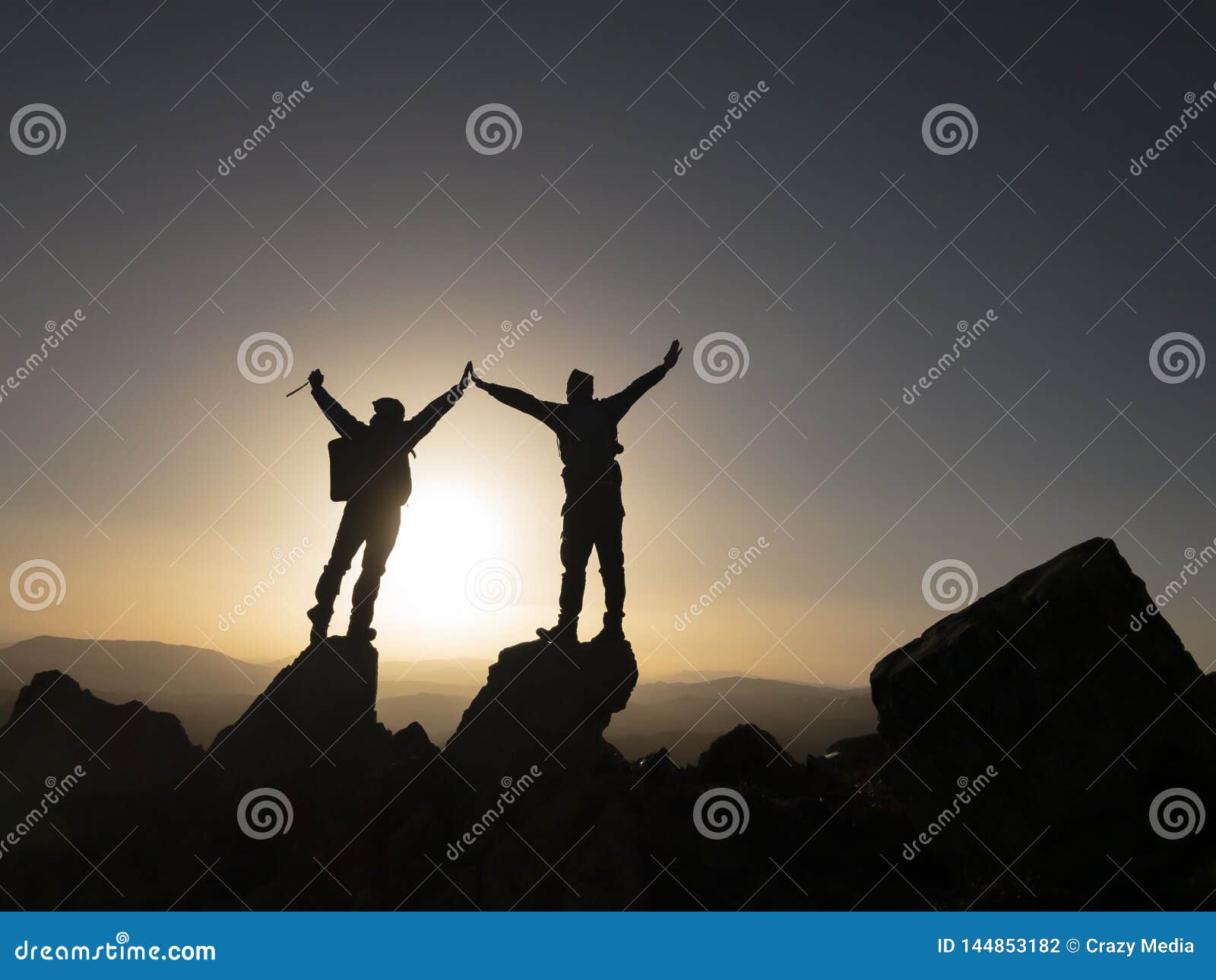 Successful Traveler Duo and Adventures Stock Photo - Image of adventure ...
