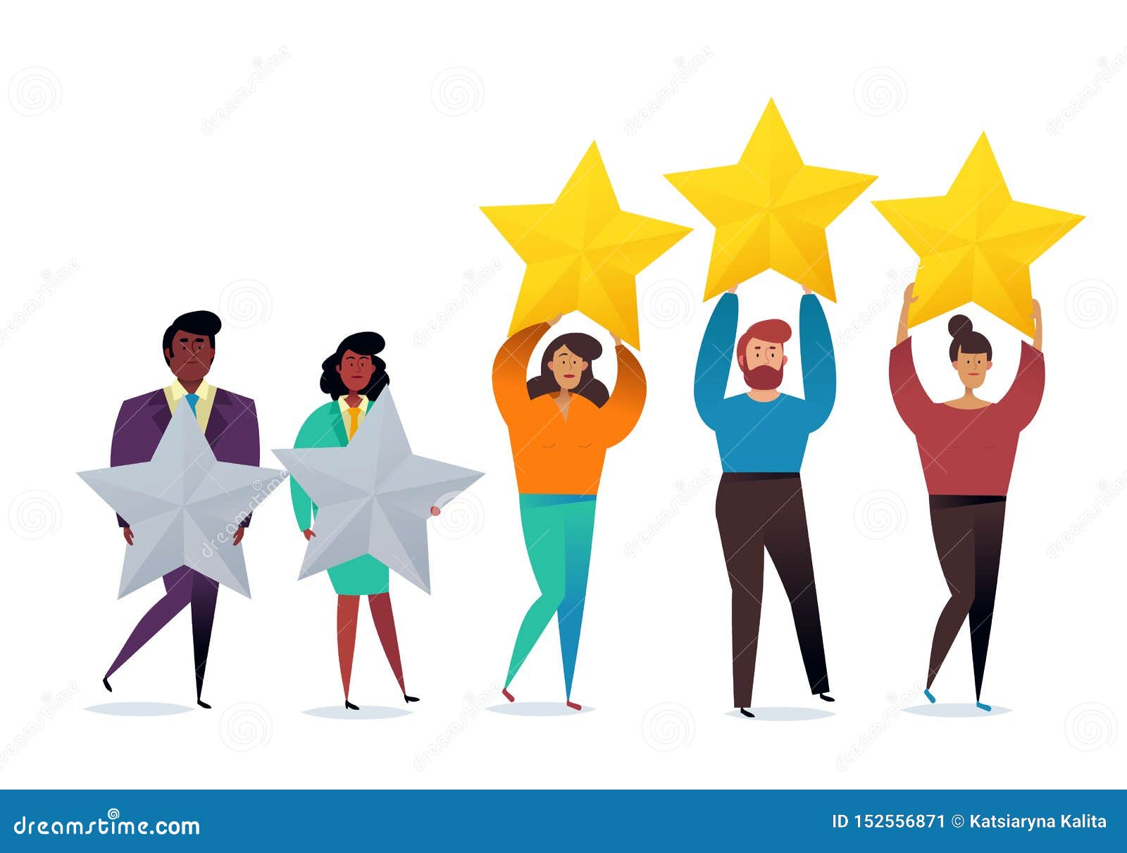 Successful Work. Best Estimate of Performance, the Score of Five Points ...