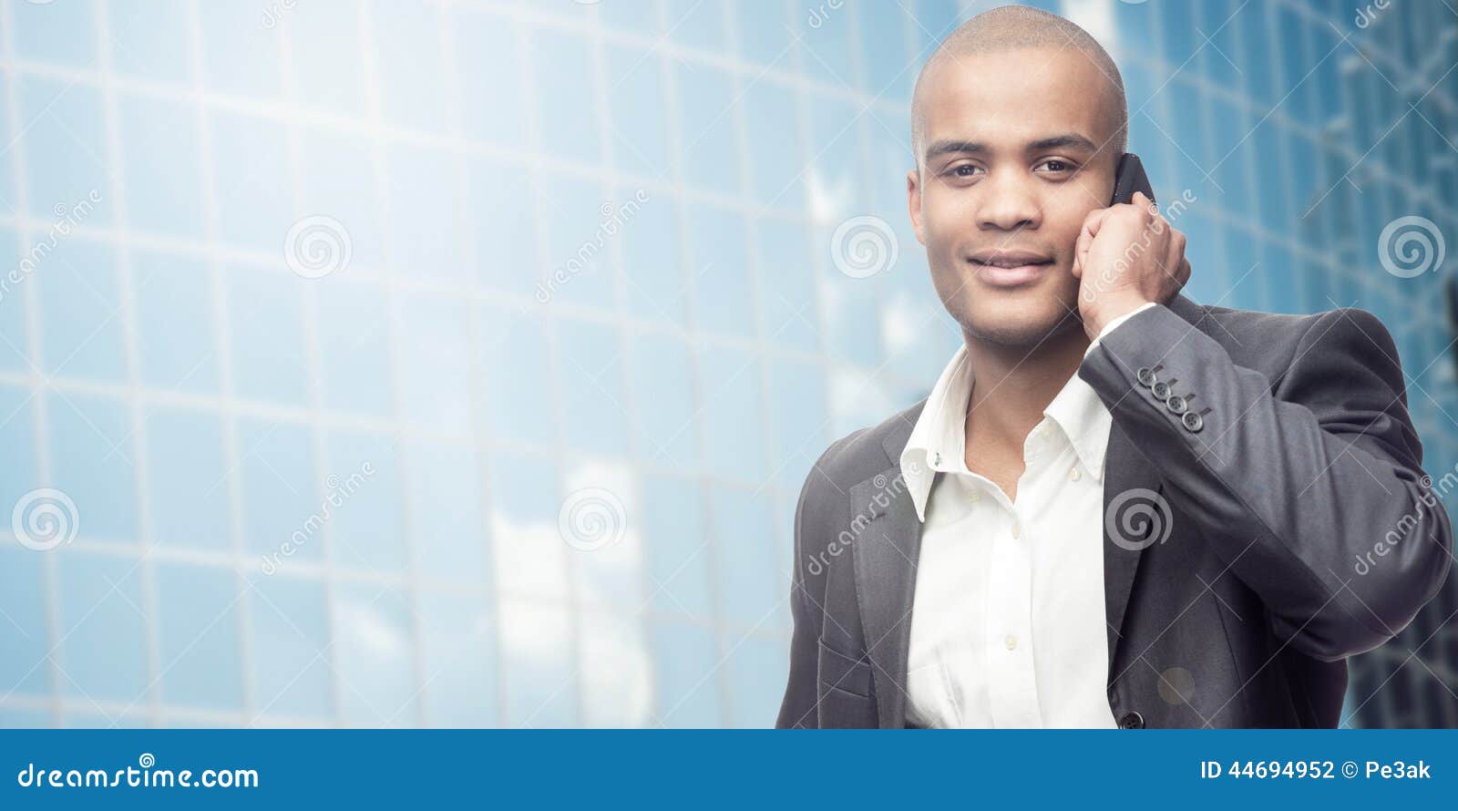 Successful Young African Businessman Stock Photo - Image of suit ...