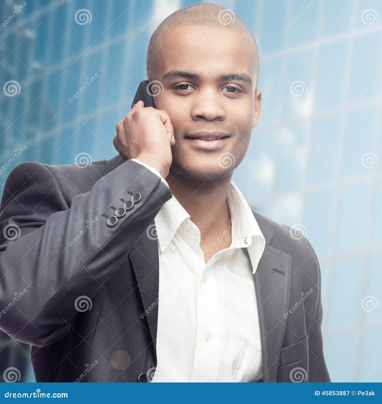 Successful Young African Businessman Stock Image - Image of black ...