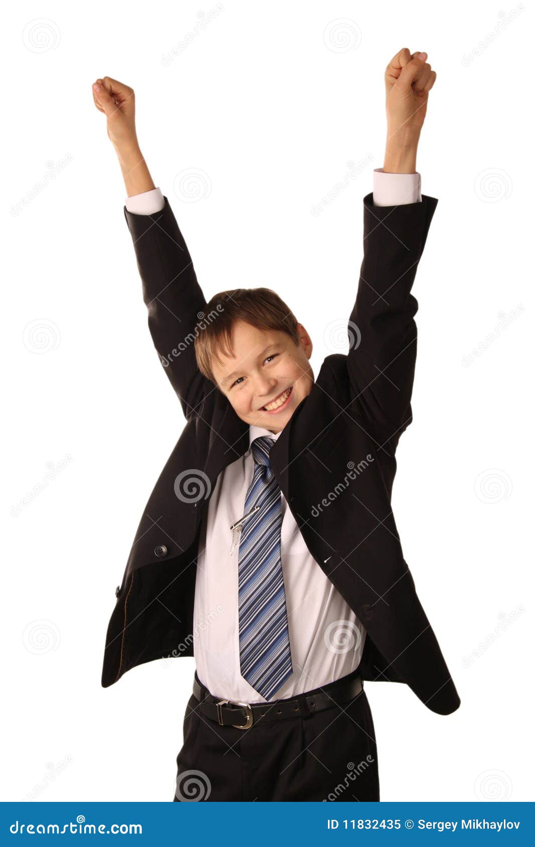 Successful young boy stock image. Image of excitement - 11832435