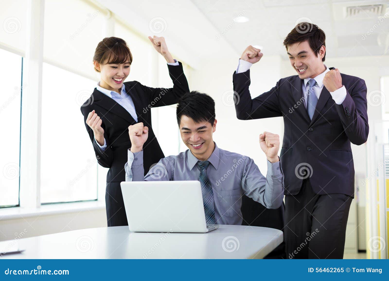 Successful Young Business People Stock Image - Image of planning ...