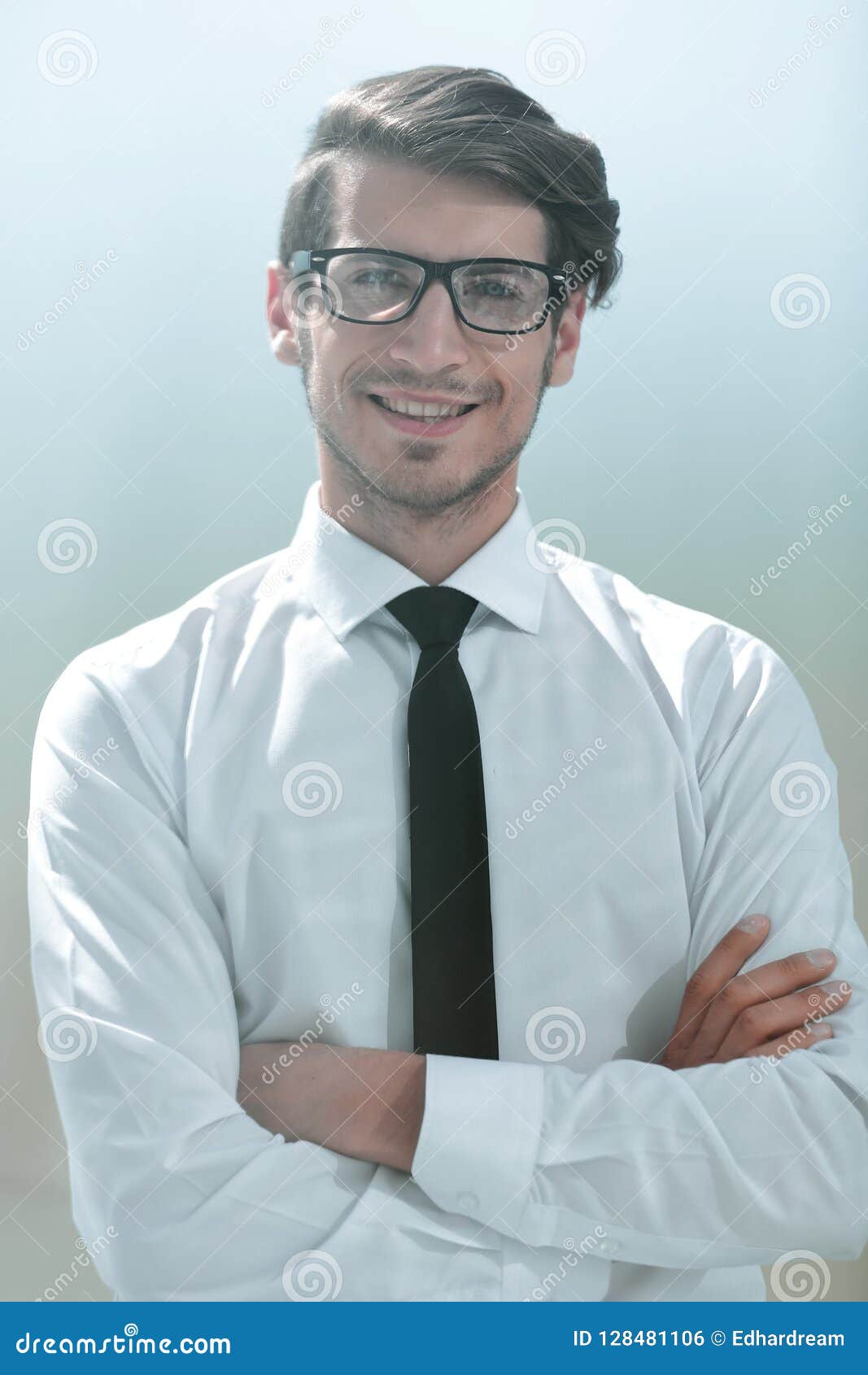 Successful Young Businessman on a Bright Background Stock Photo - Image ... Successful Young Businessman on a Bright Background Stock Photo - Image ...