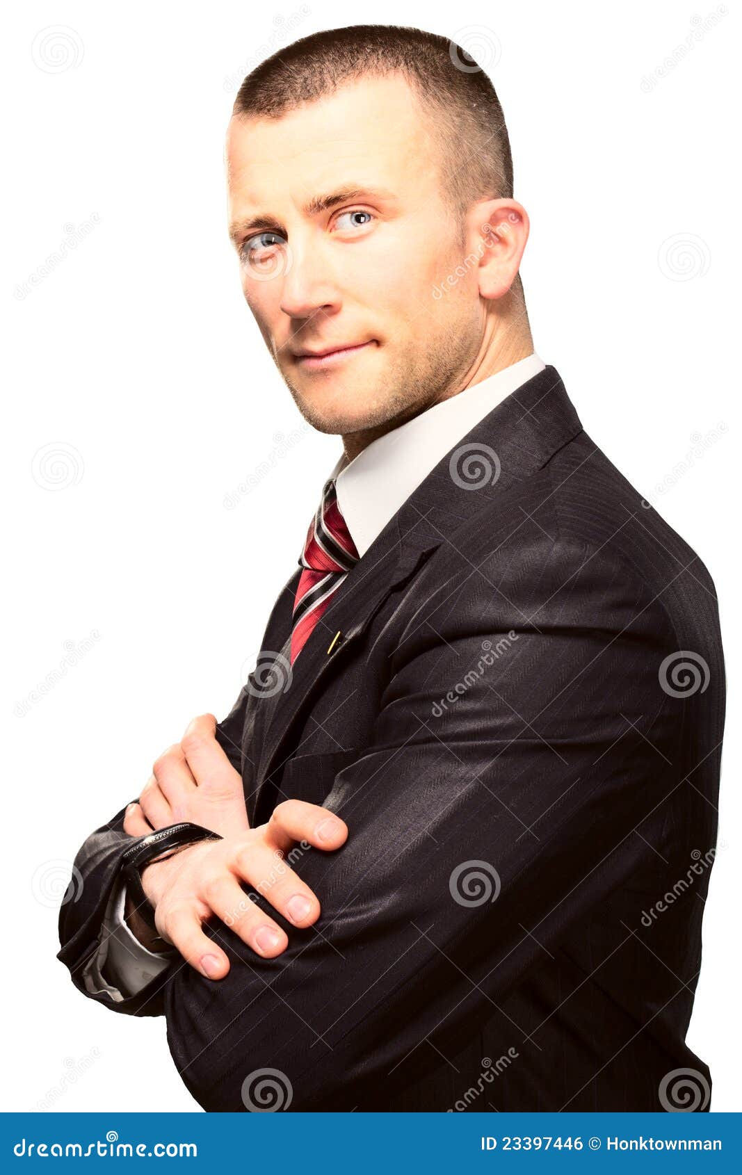 Successful Young Man Businessman in Suit Stock Photo - Image of ...