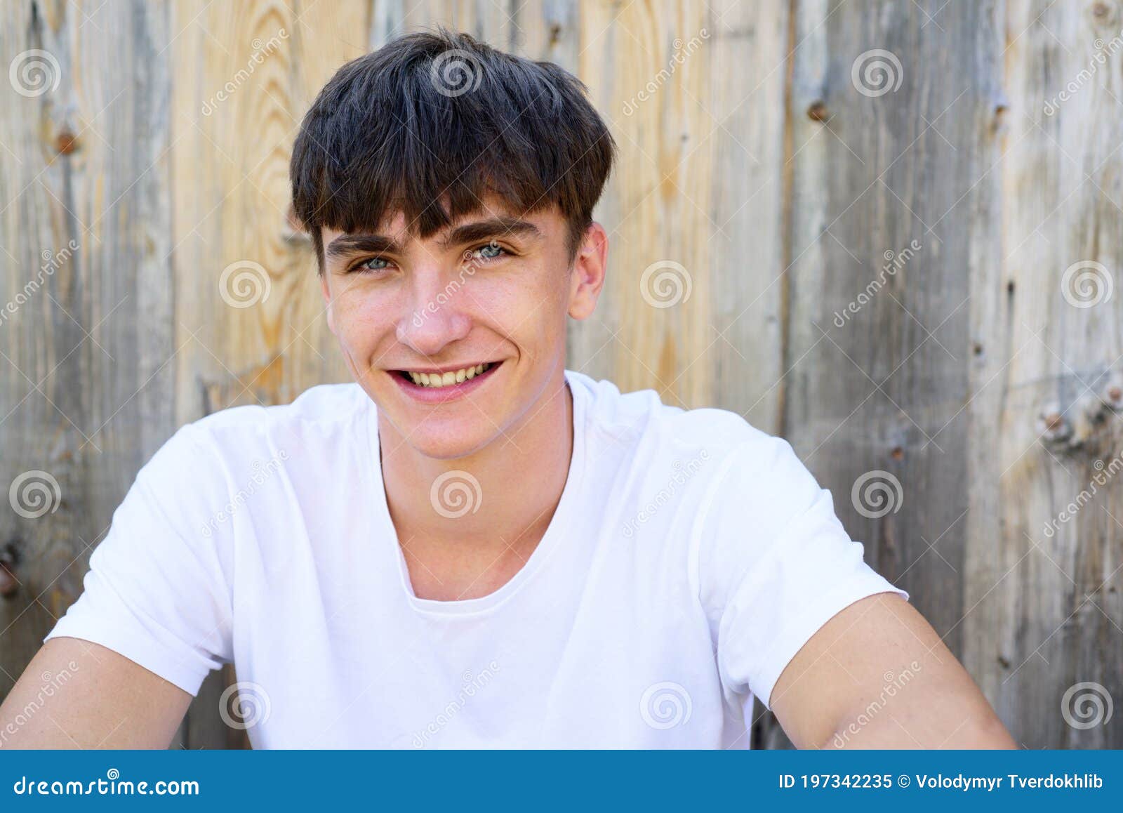 Successful Young Man Outside. Happy Guy Smiling. Stock Image - Image of ...