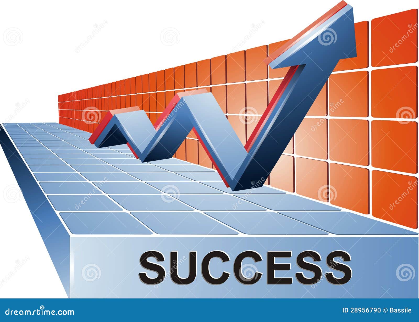 Successfull Results stock illustration. Illustration of gray - 28956790