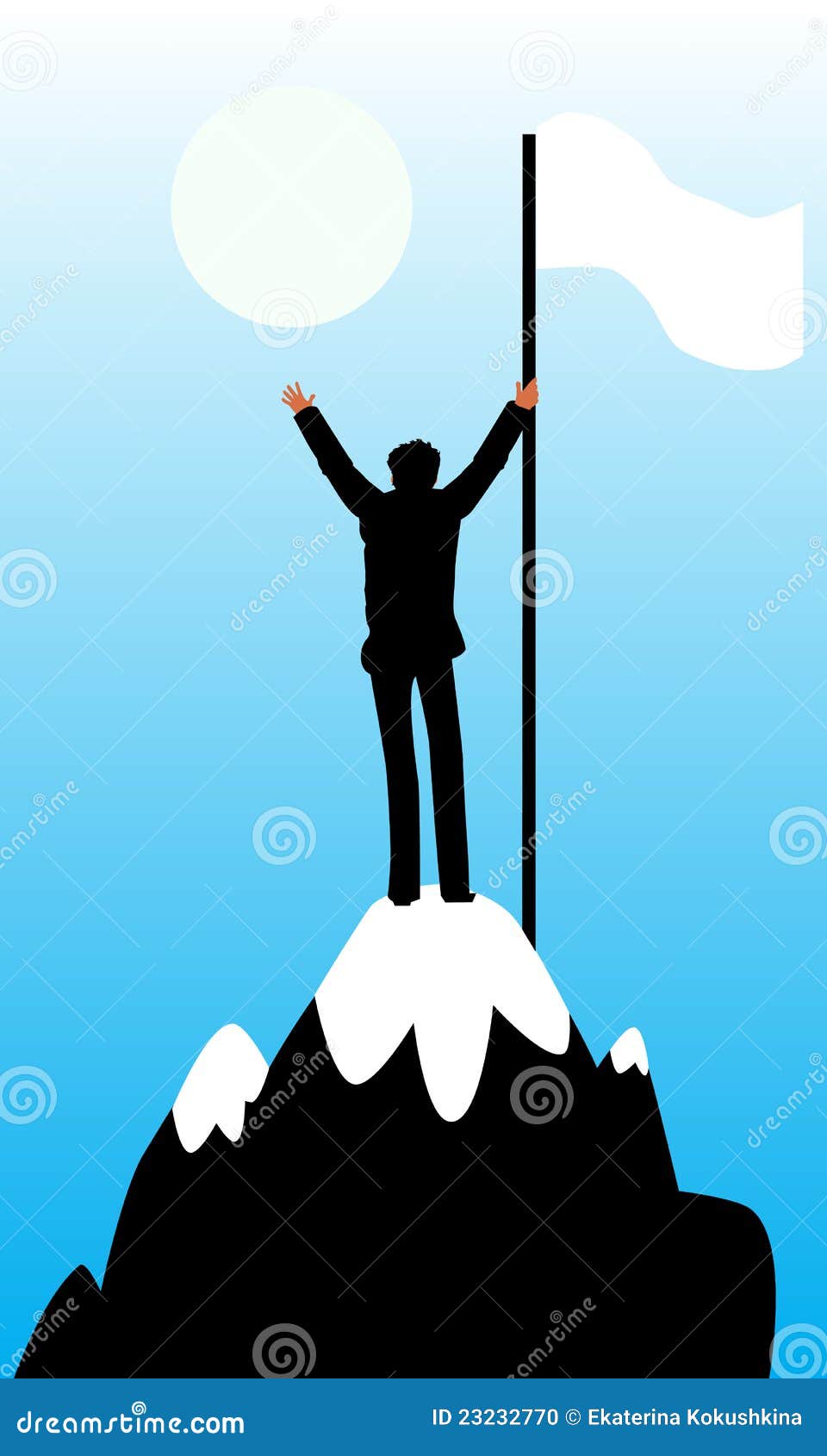 Successfully work stock vector. Illustration of success - 23232770