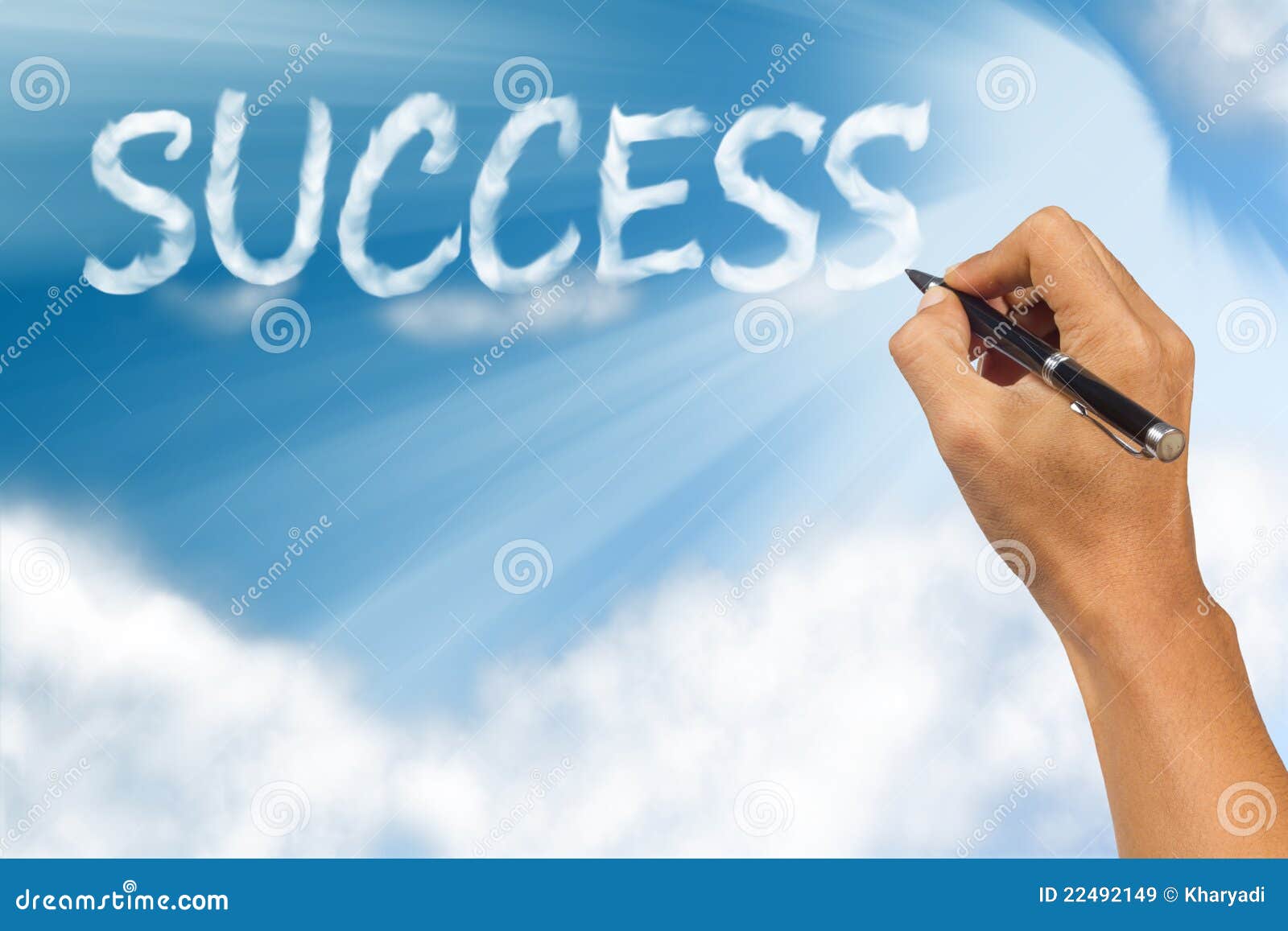 Successo. immagine stock. Immagine di imprenditore, nota - 22492149