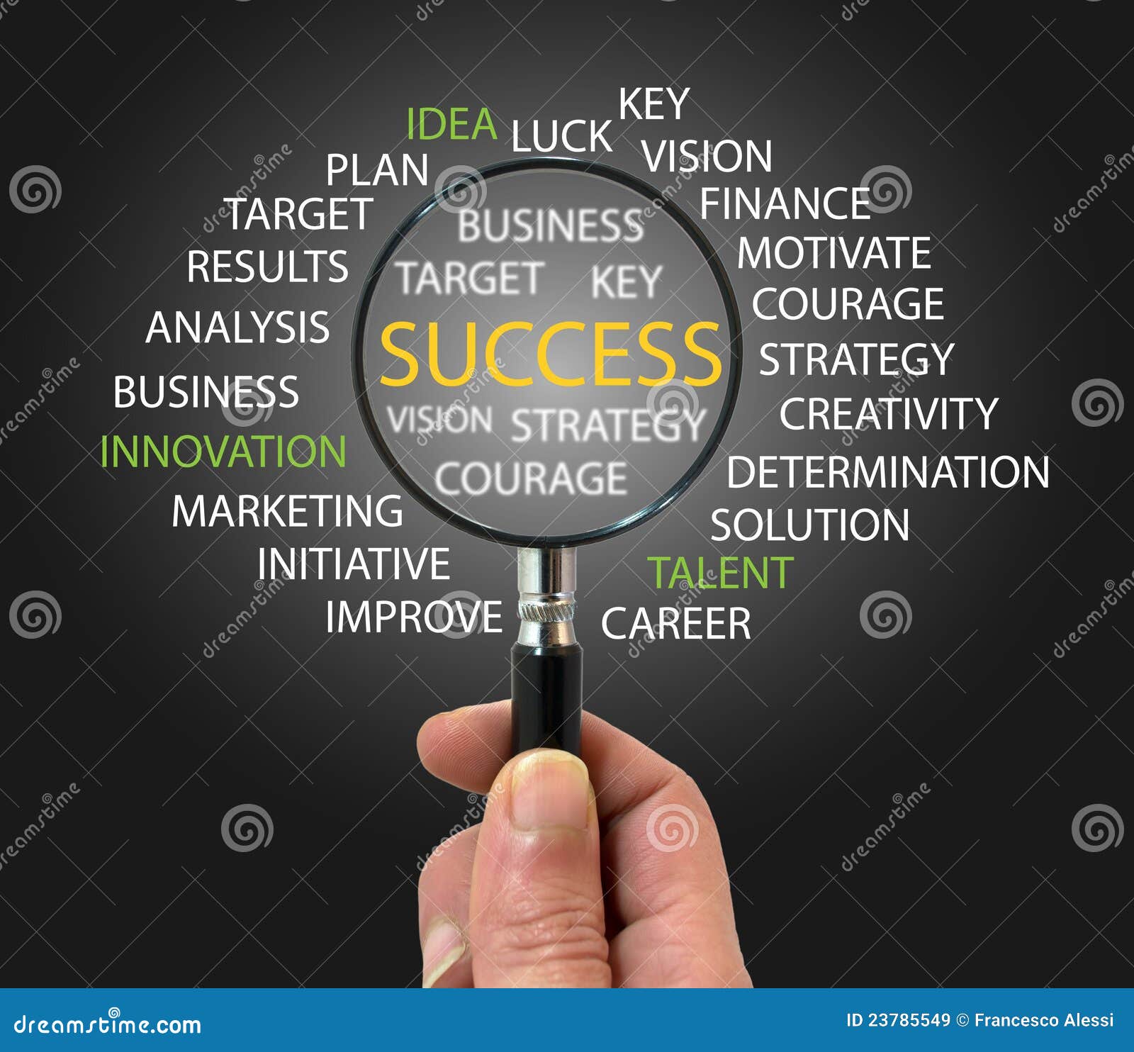 Successo immagine stock. Immagine di amplificatore, successo - 23785549