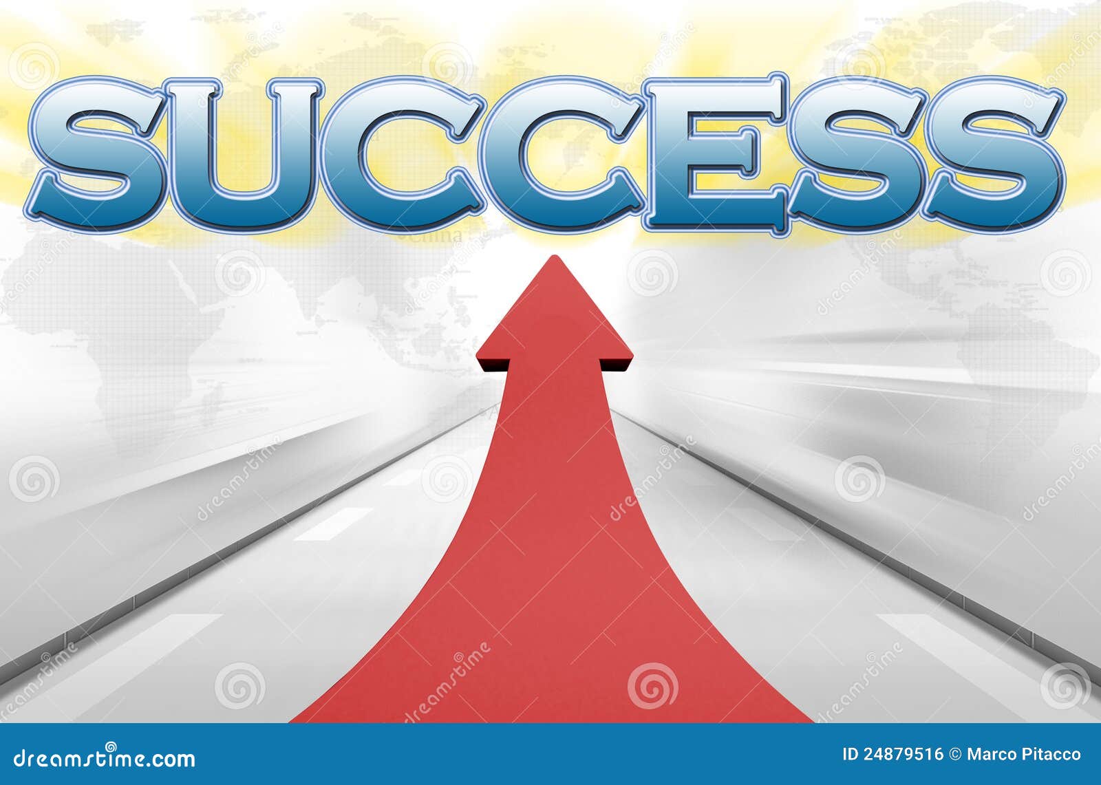 Successo illustrazione di stock. Illustrazione di costruzione - 24879516