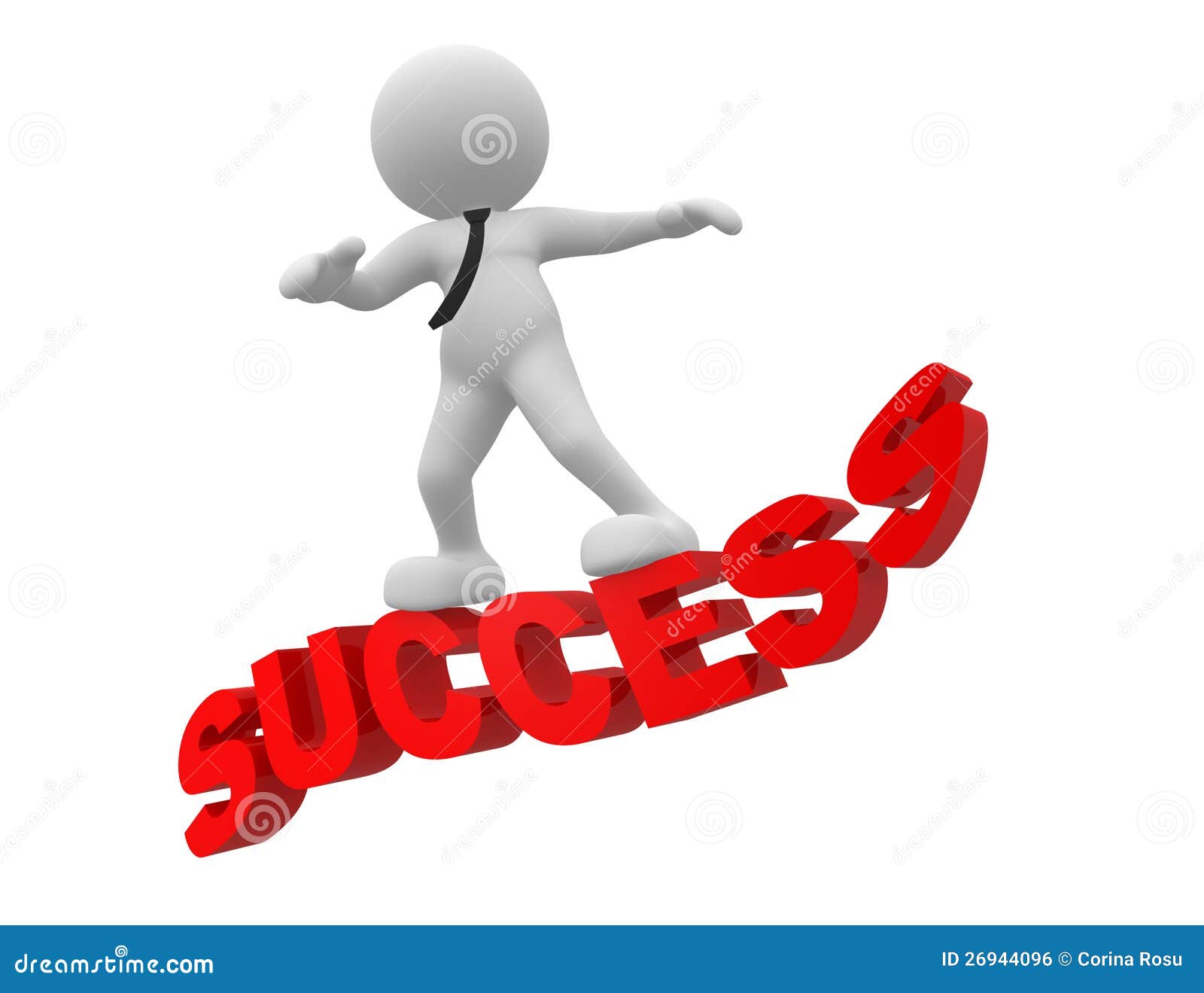 Successo illustrazione di stock. Illustrazione di avanti - 26944096