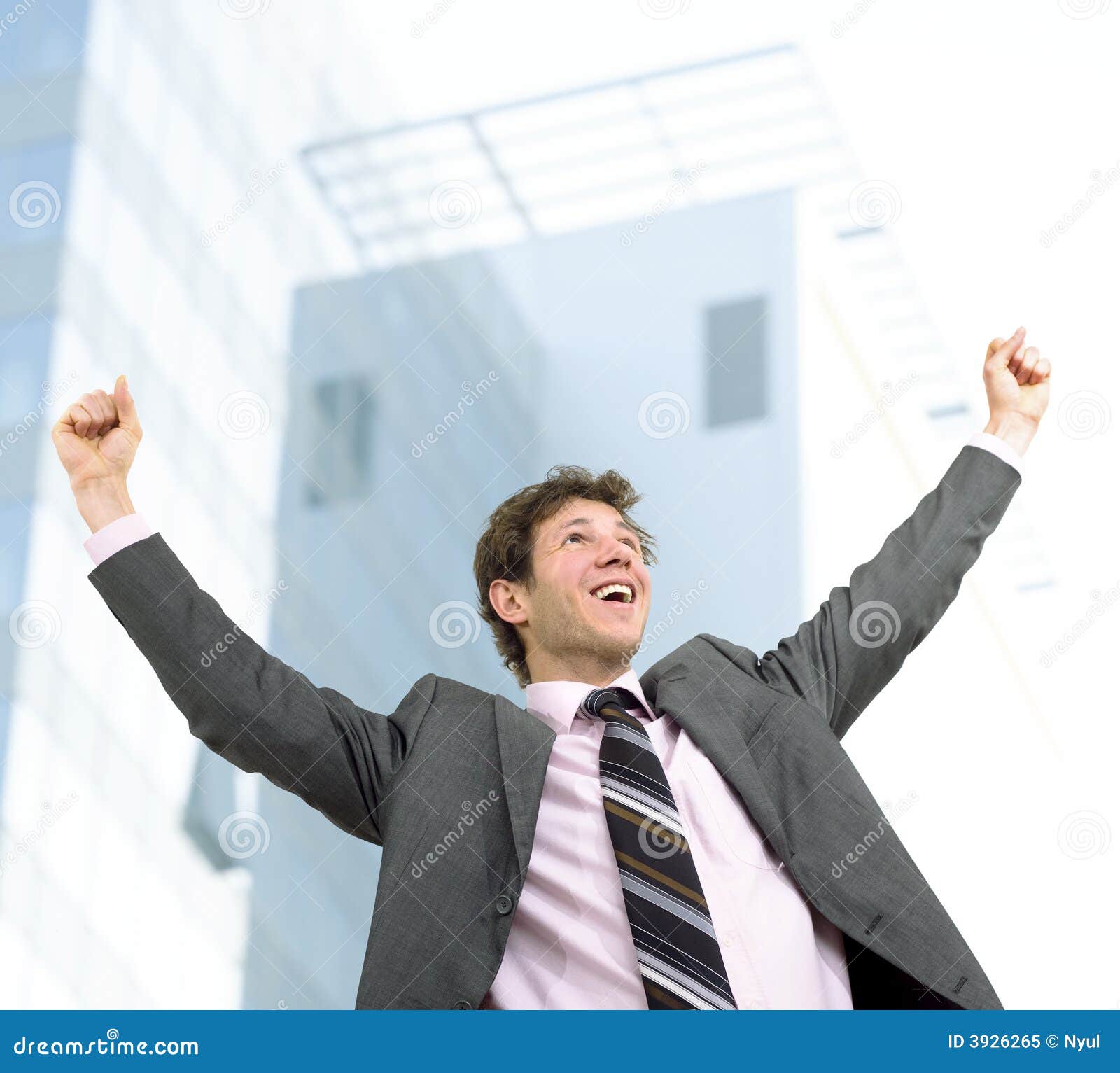 Successo immagine stock. Immagine di ufficio, sorridere - 3926265