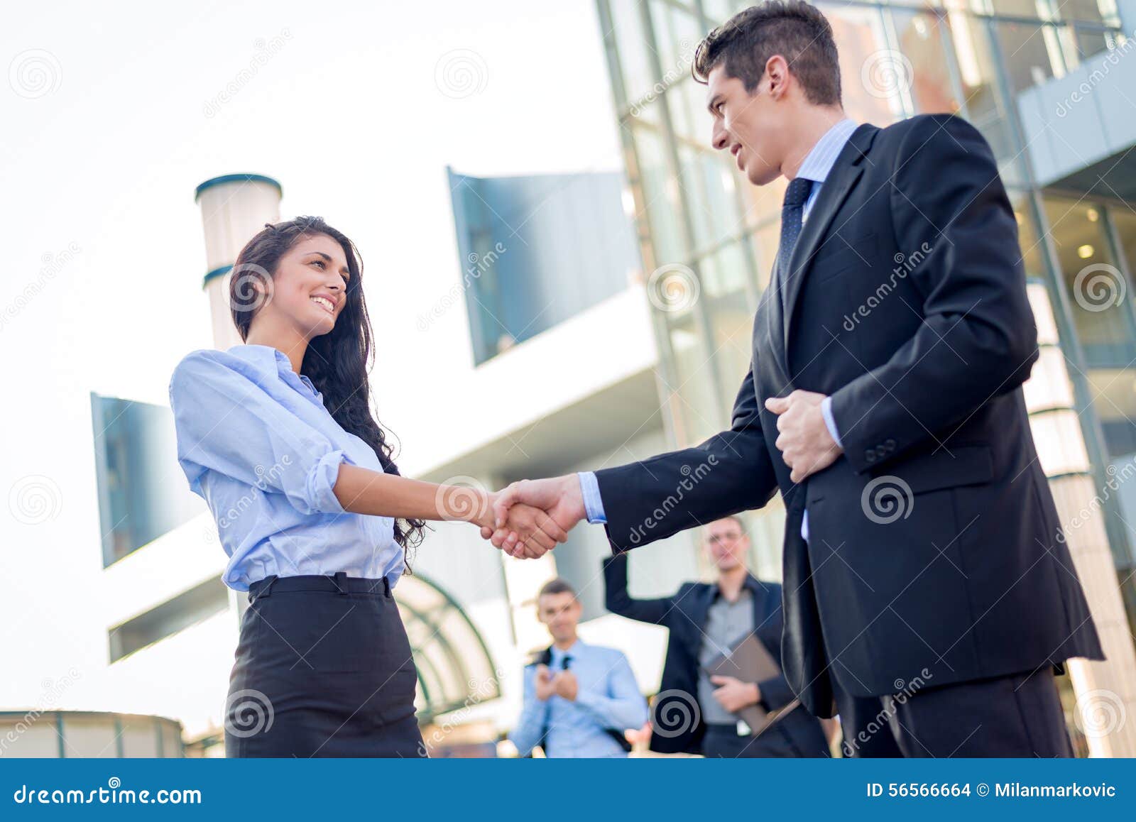 Succesvolle Transactie stock foto. Image of succesvol - 56566664