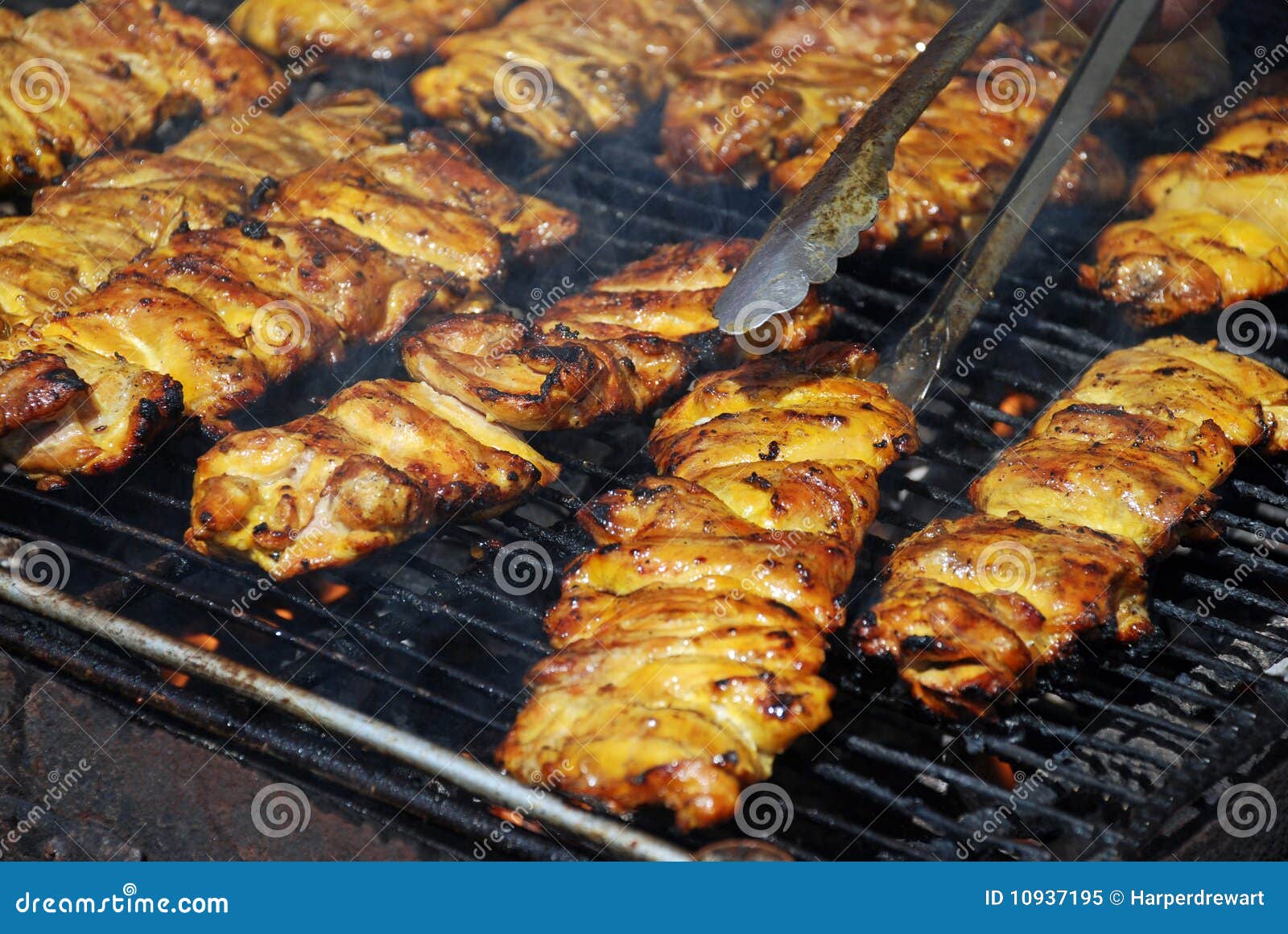 Succulent Chicken stock image. Image of barbecue, flames - 10937195