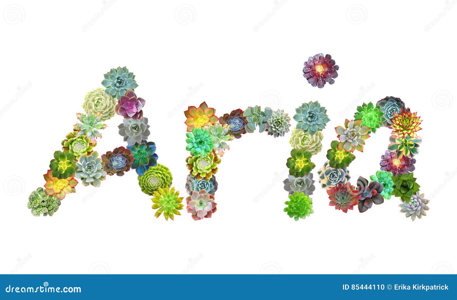 Aria Name Text Word With Love Heart Hand Written For Logo Typography ...