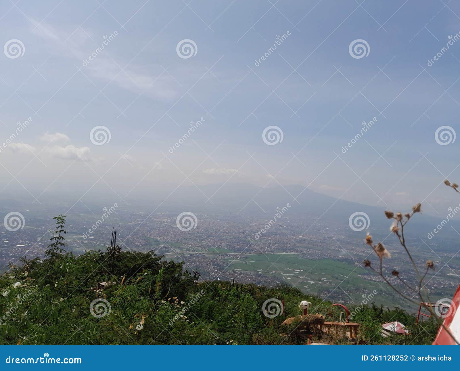 Such a Small House from a Distance Stock Photo - Image of mountain ...