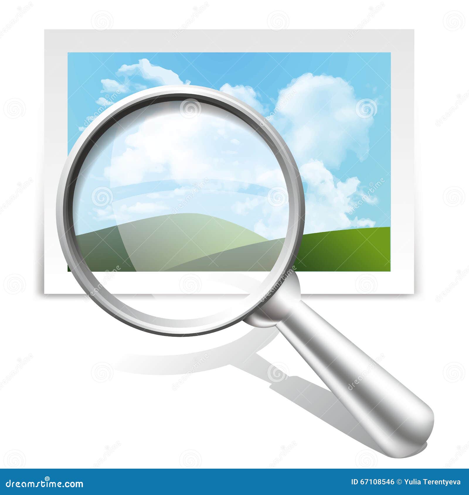 Suchbild vektor abbildung. Illustration von internet - 67108546