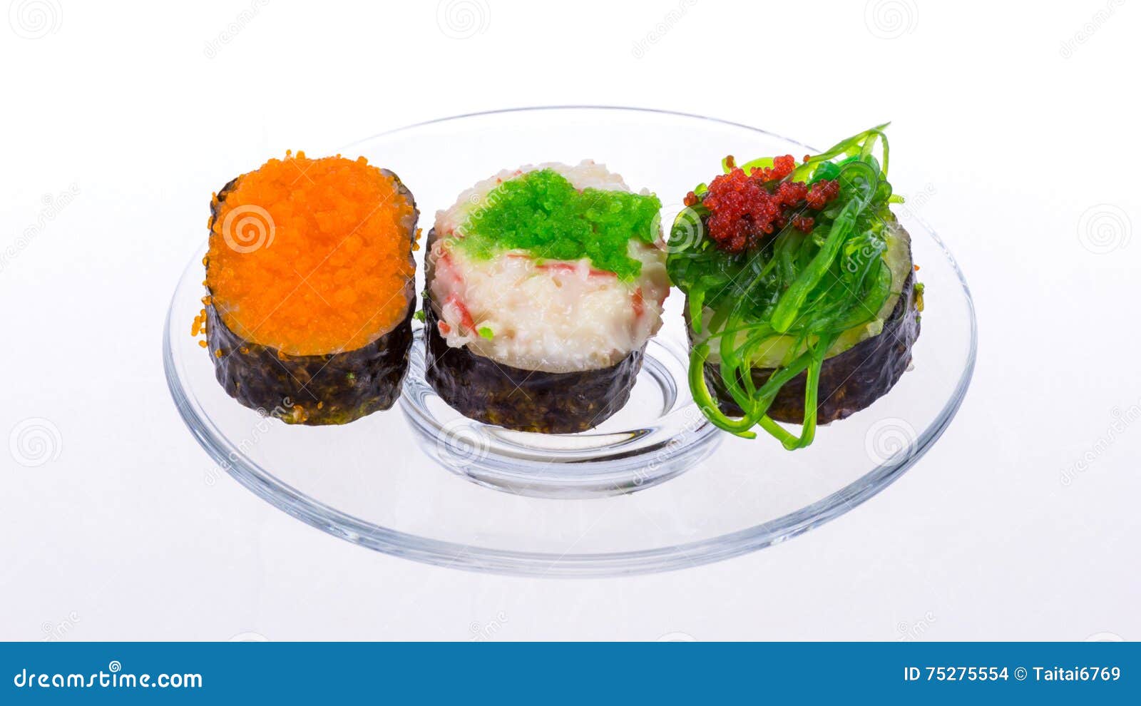 Suchi Japanese food stock photo. Image of restaurant - 75275554