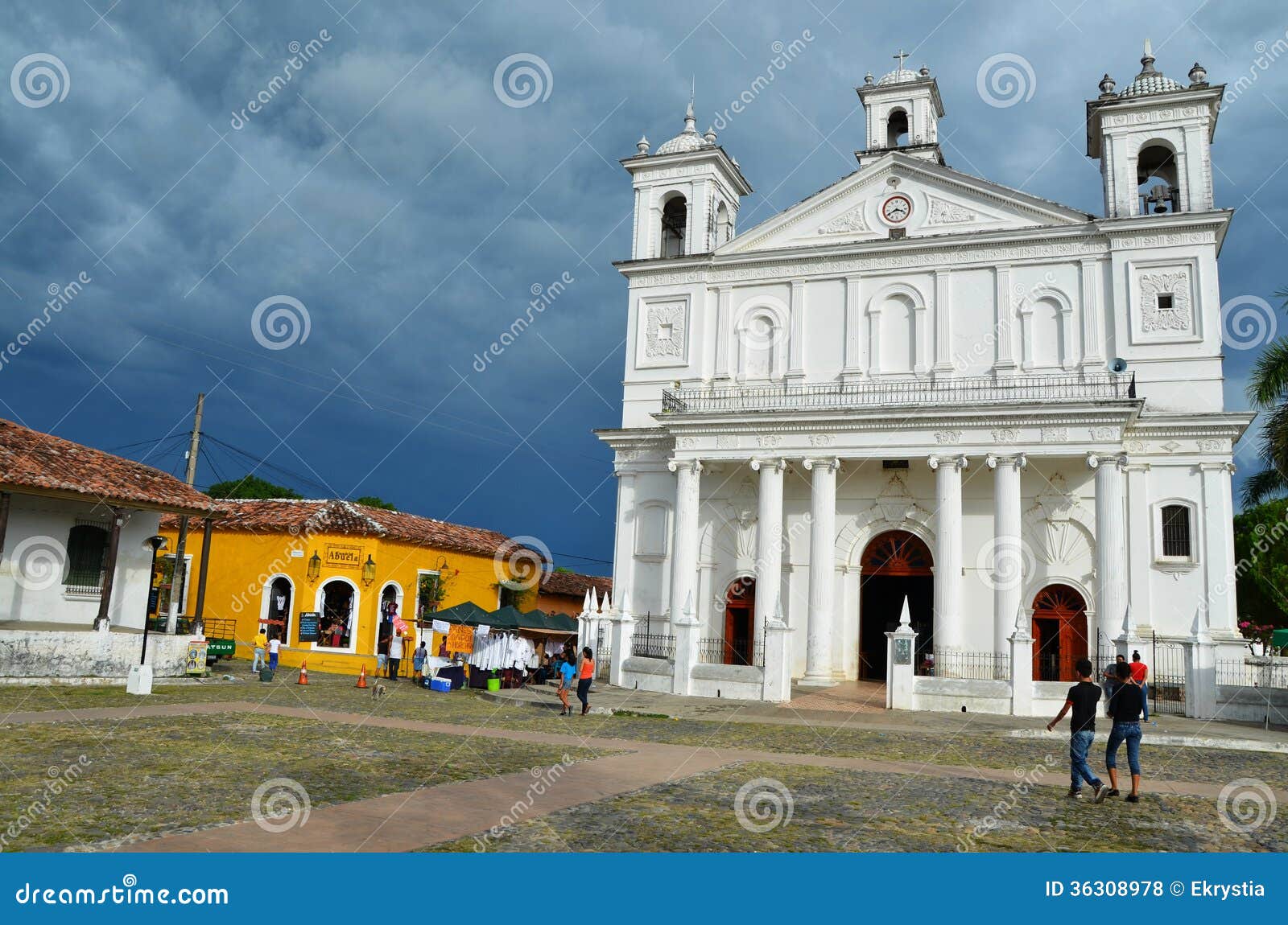 Suchitoto , El Salvador Editorial Image | CartoonDealer.com #72472190