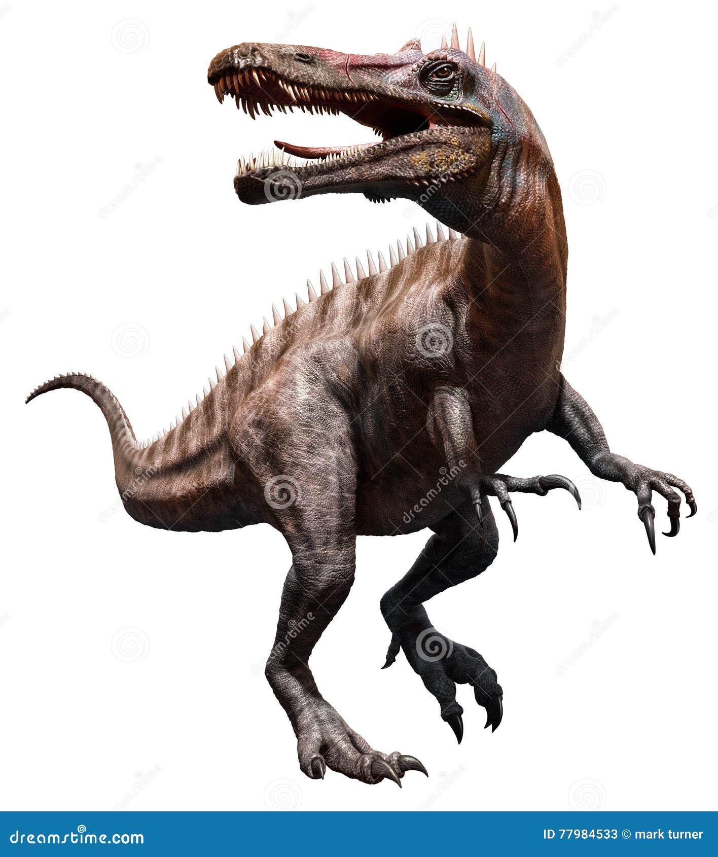 Suchomimus stock illustration. Illustration of large - 77984533