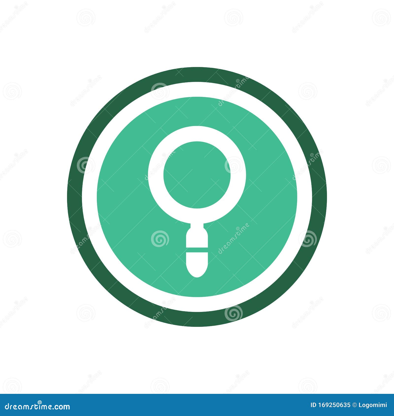 Suchsymbol, Lupe-Logo-Design - Vector Vektor Abbildung - Illustration ...