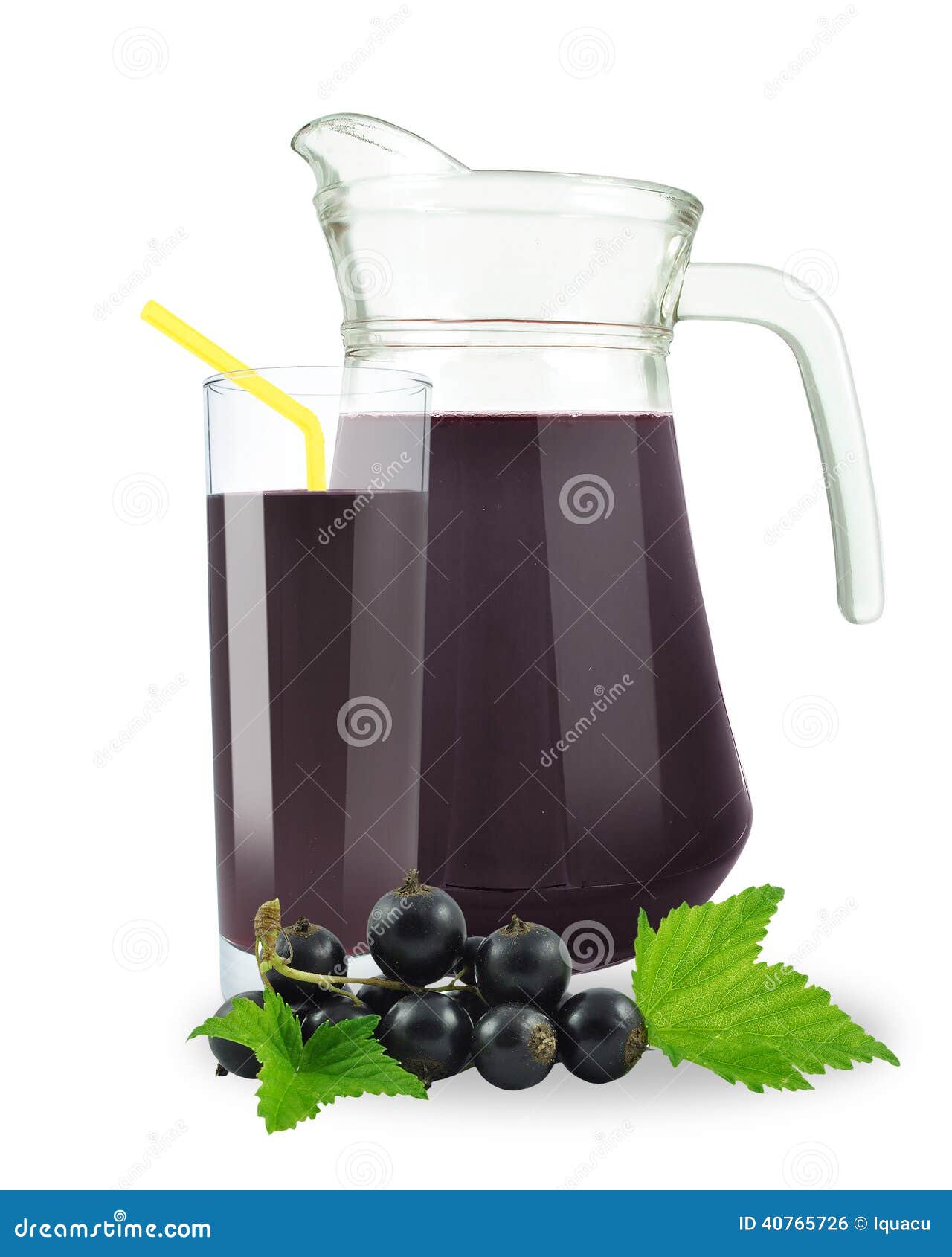 Suco da groselha foto de stock. Imagem de isolado, bebida - 40765726