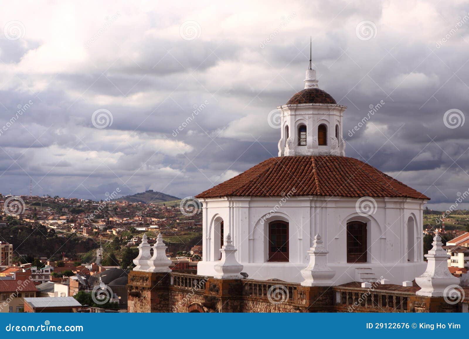 Sucre, Bolivia stock photo. Image of cityskape, mountain - 29122676