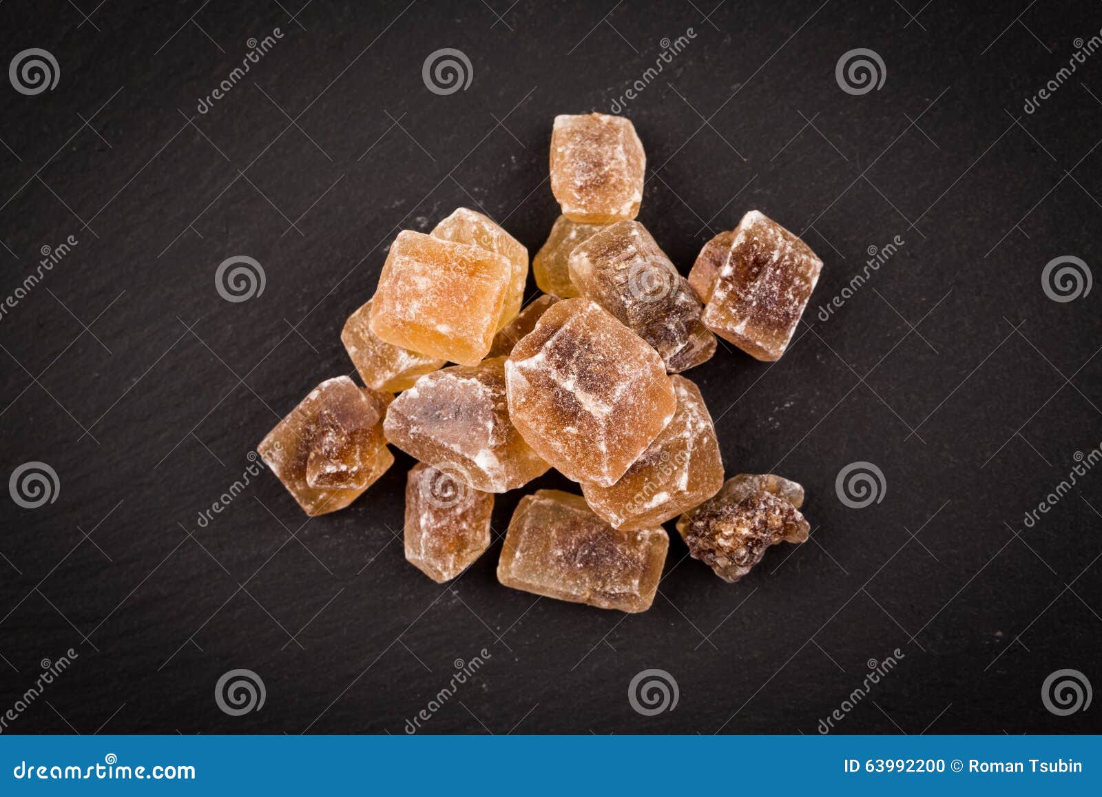 Sucre roux de sucrerie photo stock. Image du nourriture - 63992200