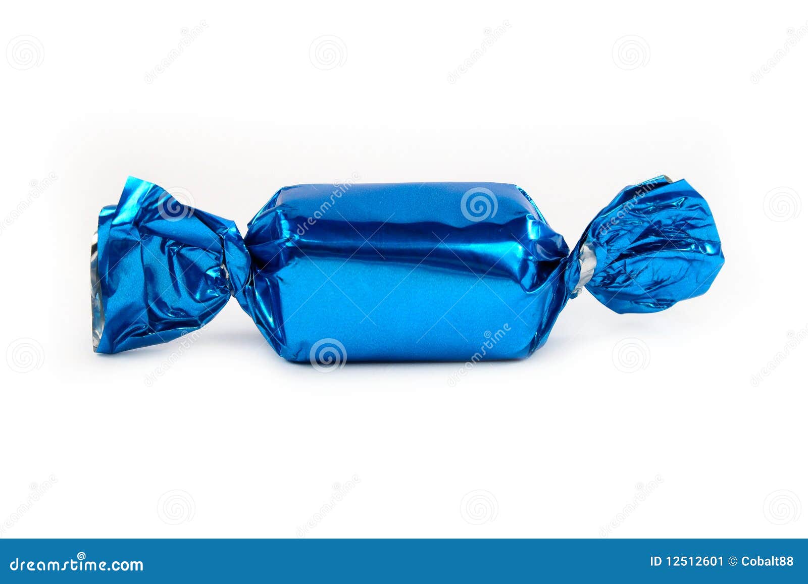 Sucrerie Bleue Simple D'isolement Image stock - Image du sucreries ...