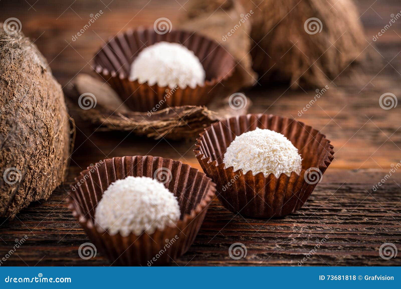 Sucrerie De Chocolat Blanche Photo stock - Image du bille, chocolat ...