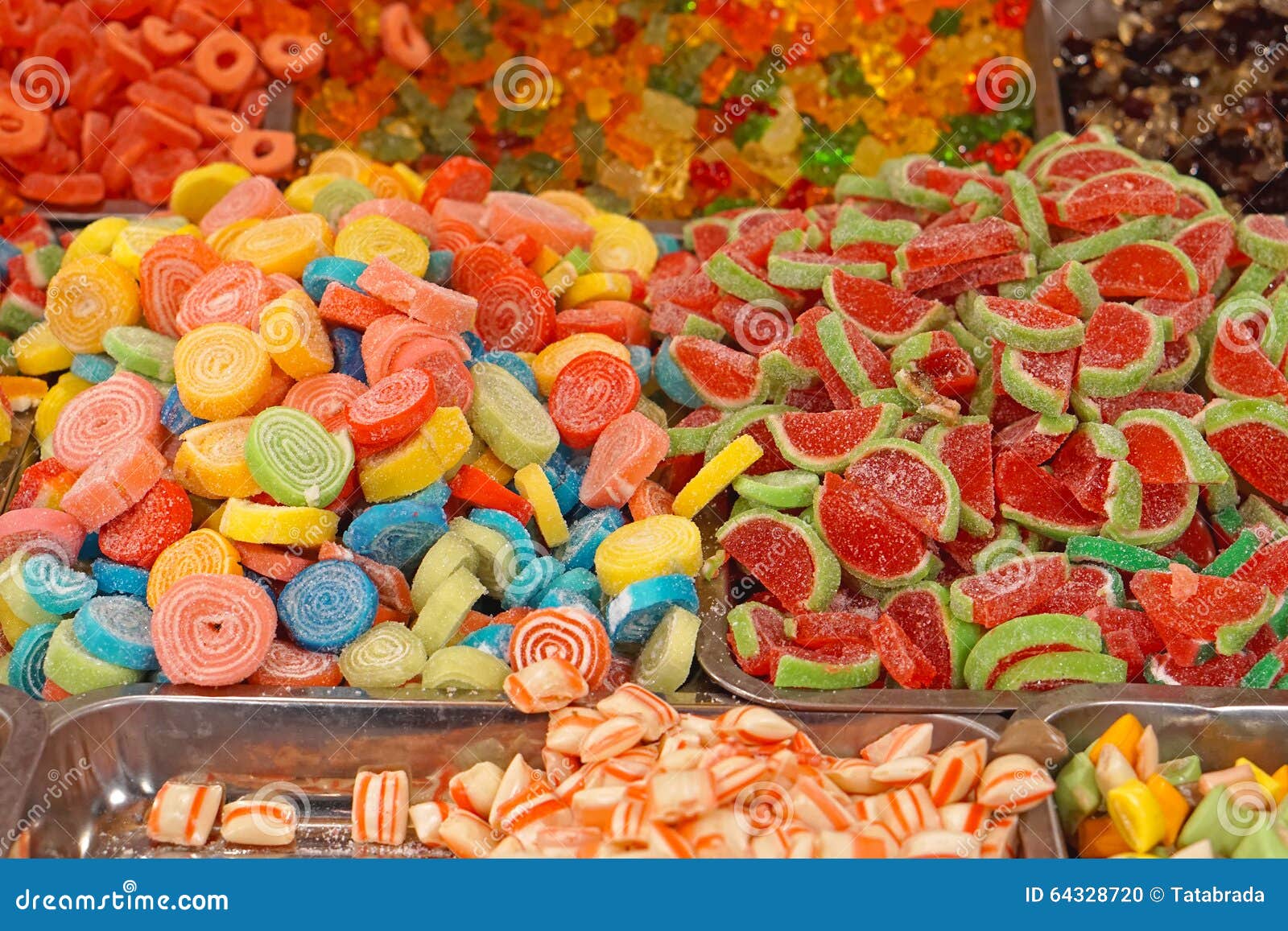 Sucrerie de Gummi photo stock. Image du gommeux, bonbons - 64328720