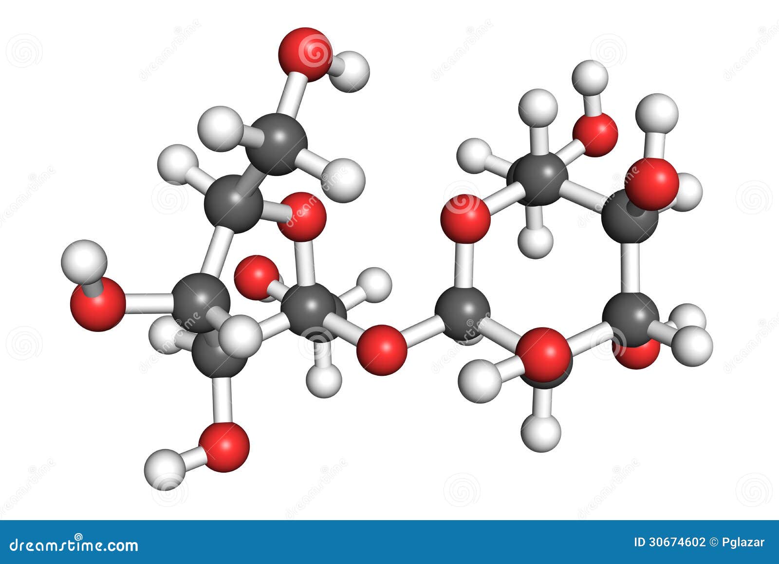 Sucrosa, azúcar de tabla stock de ilustración. Ilustración de carbono ...