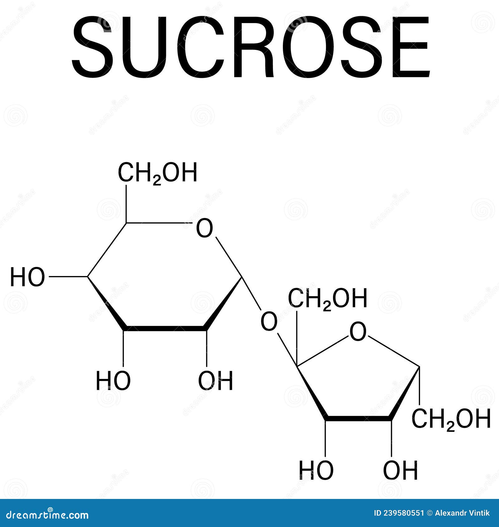Sucrose Lewis Structure