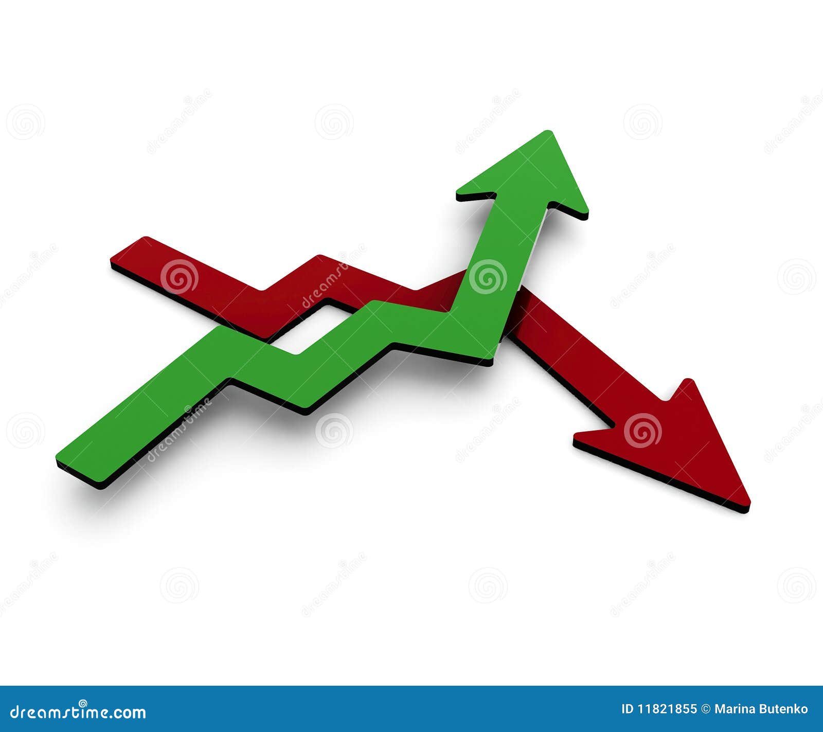 Sucsess graph stock illustration. Illustration of profit - 11821855