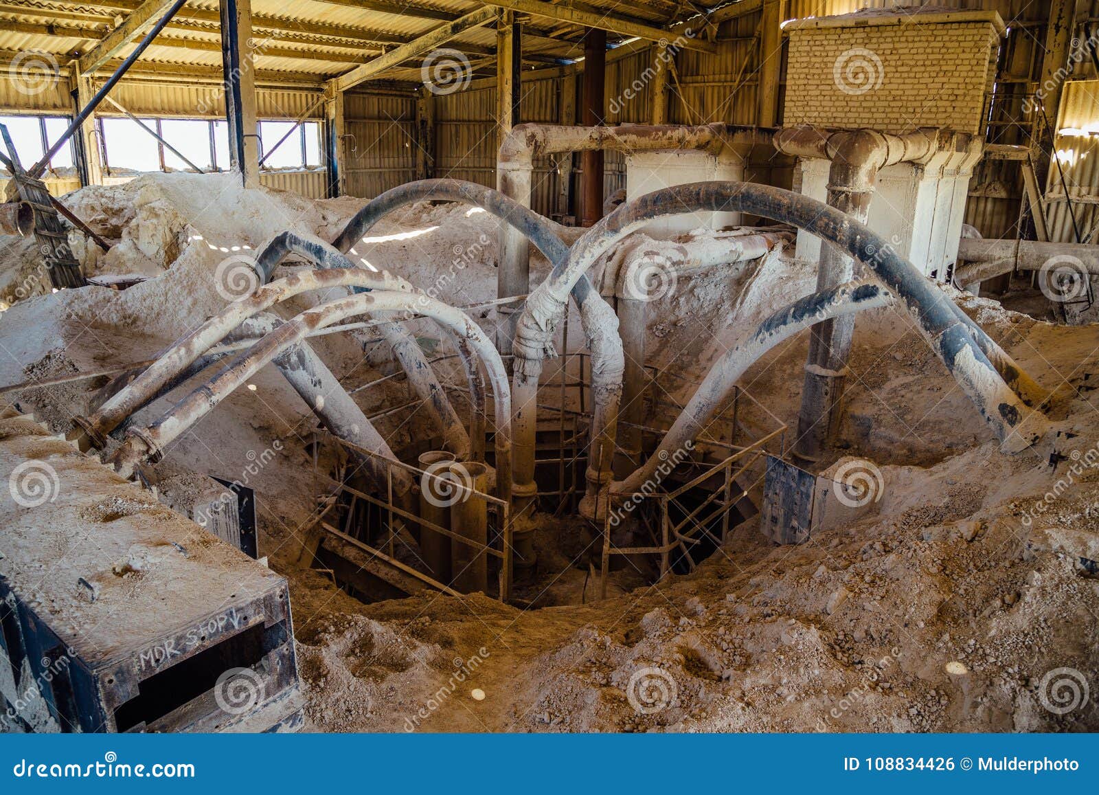Abandoned Lime Pit At Mount Bukk, Hungary Royalty-Free Stock Image ...
