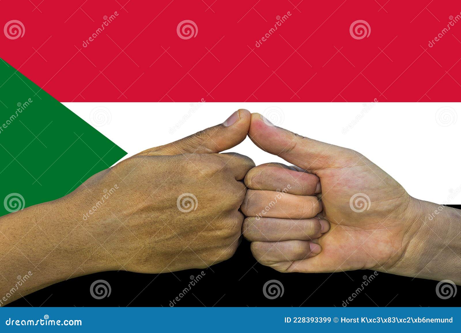 Sudan Flag, Intergration of a Multicultural Group of Young People Stock ... Sudan Flag, Intergration of a Multicultural Group of Young People Stock ...
