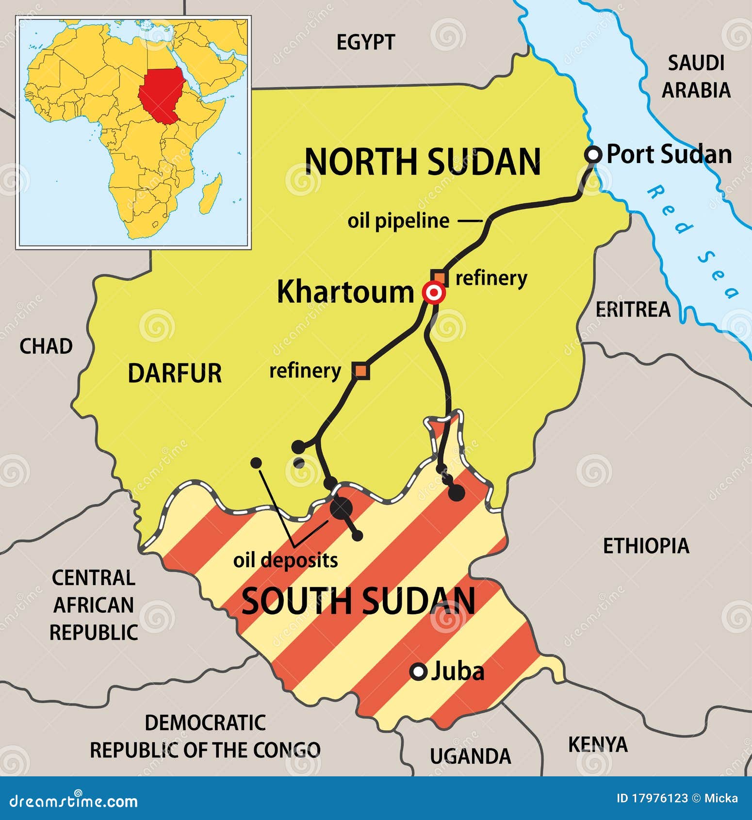 Sudan Political Map Vector Illustration | CartoonDealer.com #104912362 Sudan Political Map Vector Illustration | CartoonDealer.com #104912362