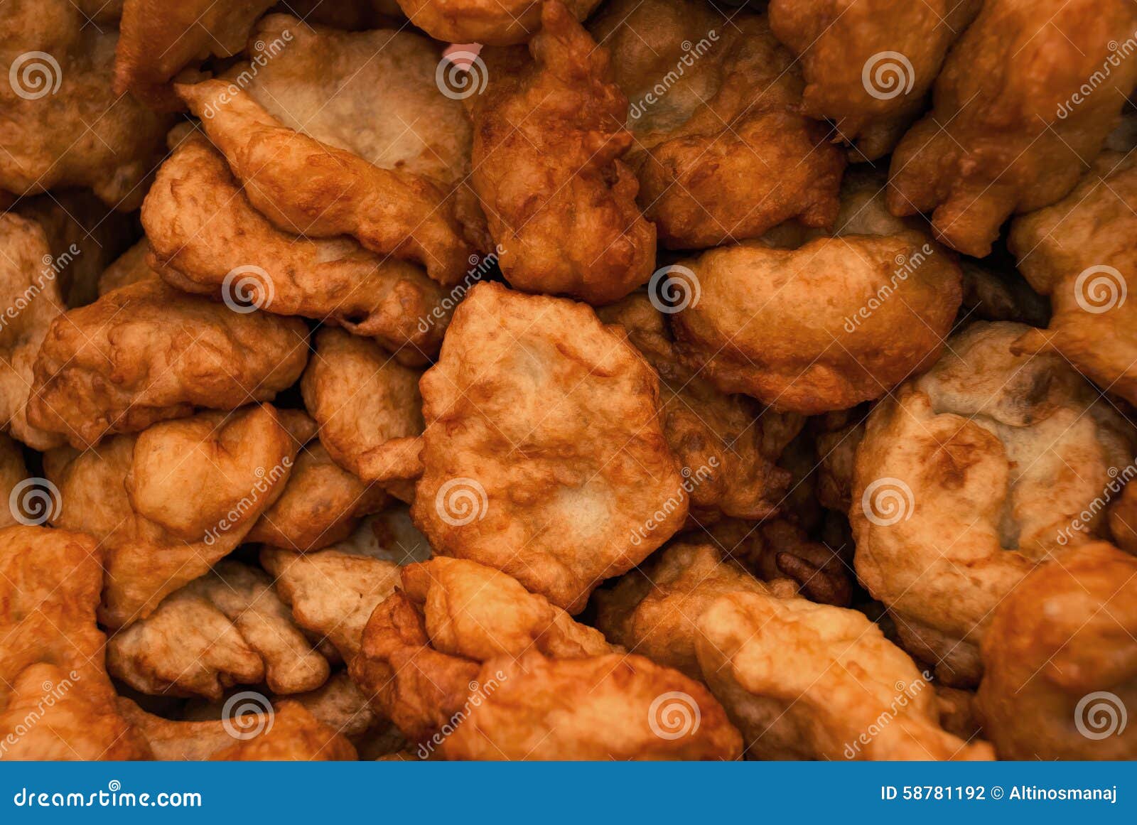 Sudanese Deep Fried Dough Pakora Bread Stock Photo - Image of fried ...