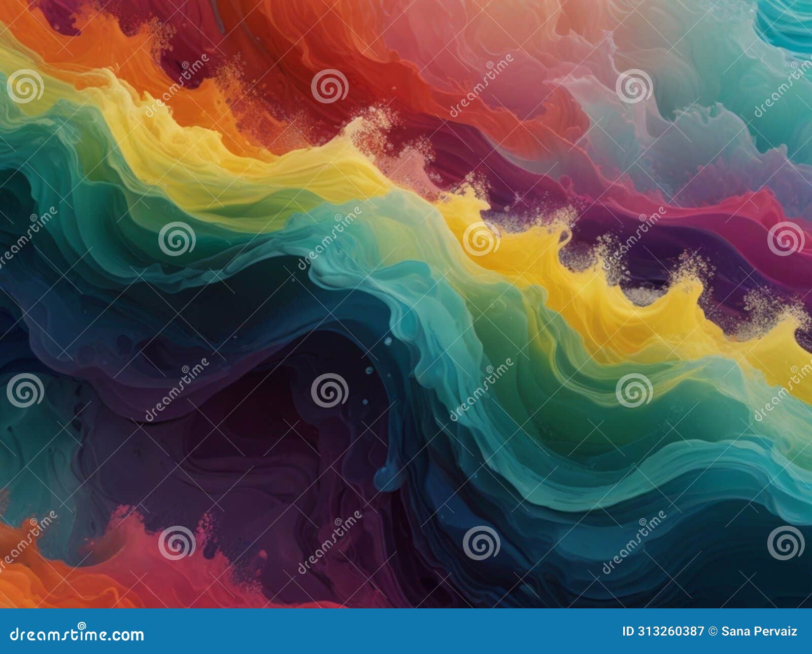 A Sudden Burst of Color in the Form of Colliding Waves and Blobs ...