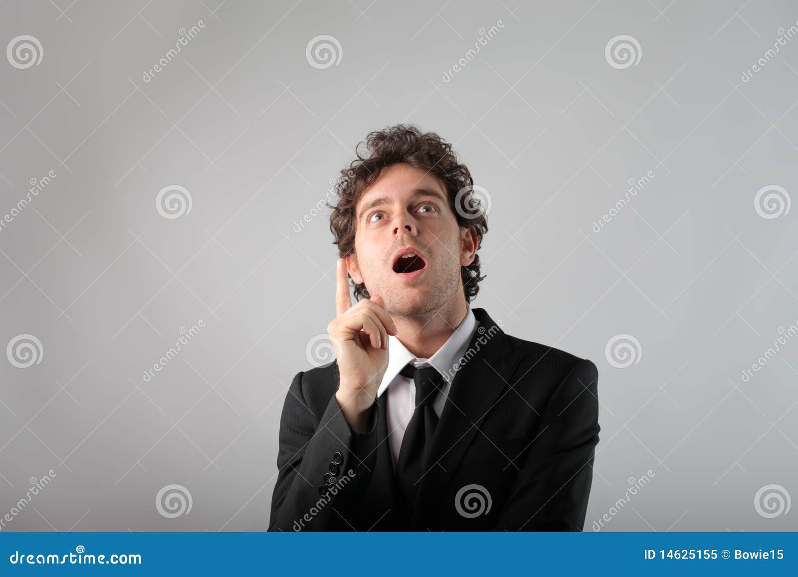 Sudden idea stock image. Image of caucasian, intelligence - 14625155