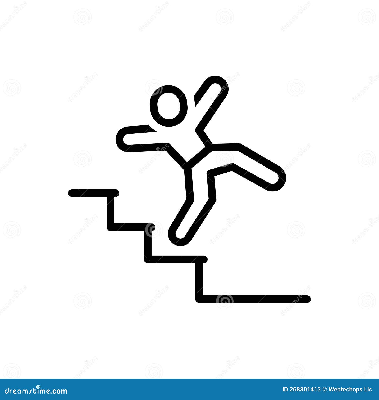 Black Line Icon for Suddenly, Immediately and Quickly Stock Vector ...