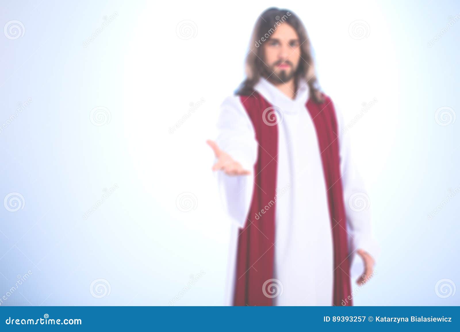 Suddig Bild Av Jesus Christ Fotografering för Bildbyråer - Bild av lära ...