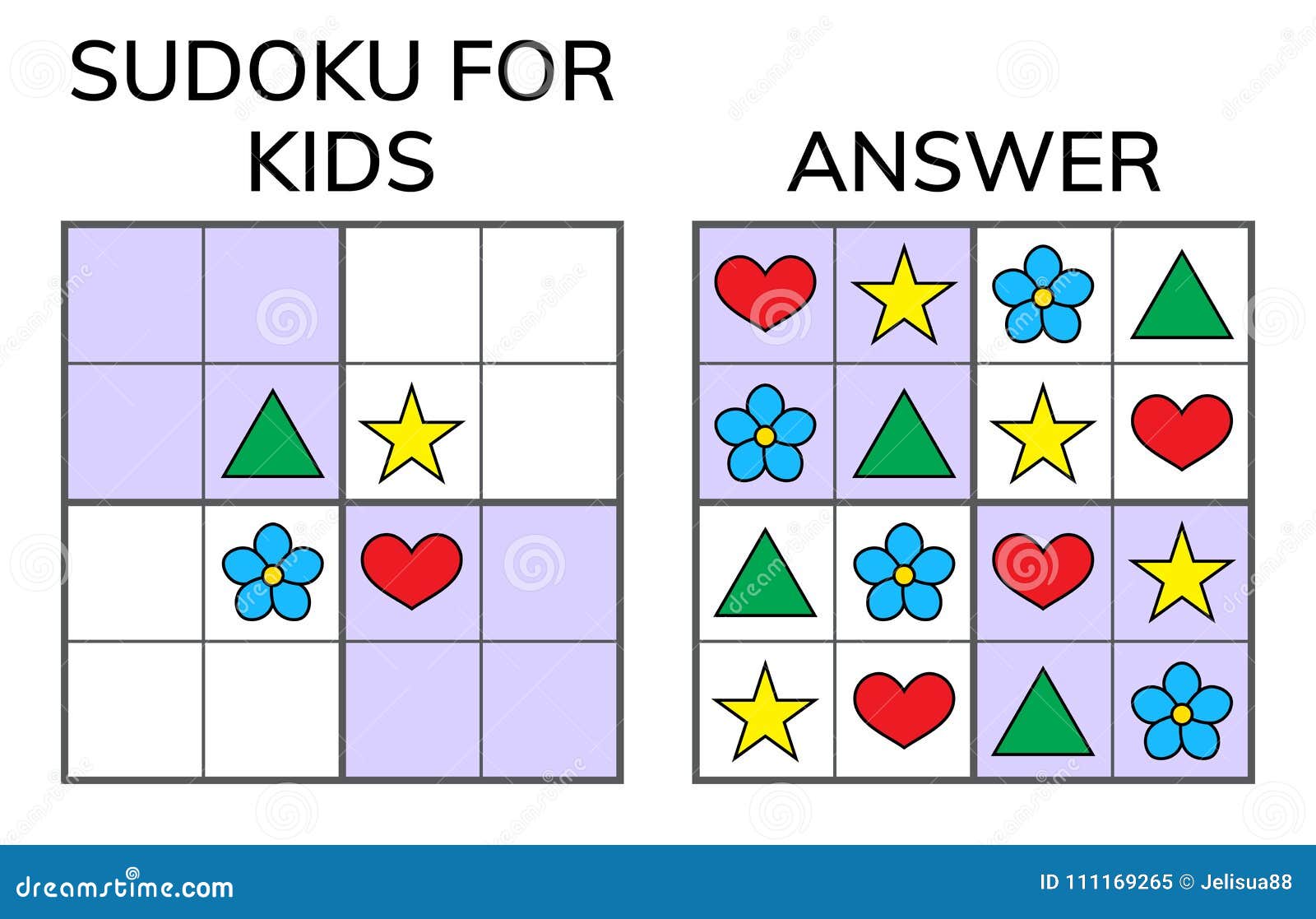 Sudoku. Kids and Adult Mathematical Mosaic. Magic Square Stock Vector ... Sudoku. Kids and Adult Mathematical Mosaic. Magic Square Stock Vector ...